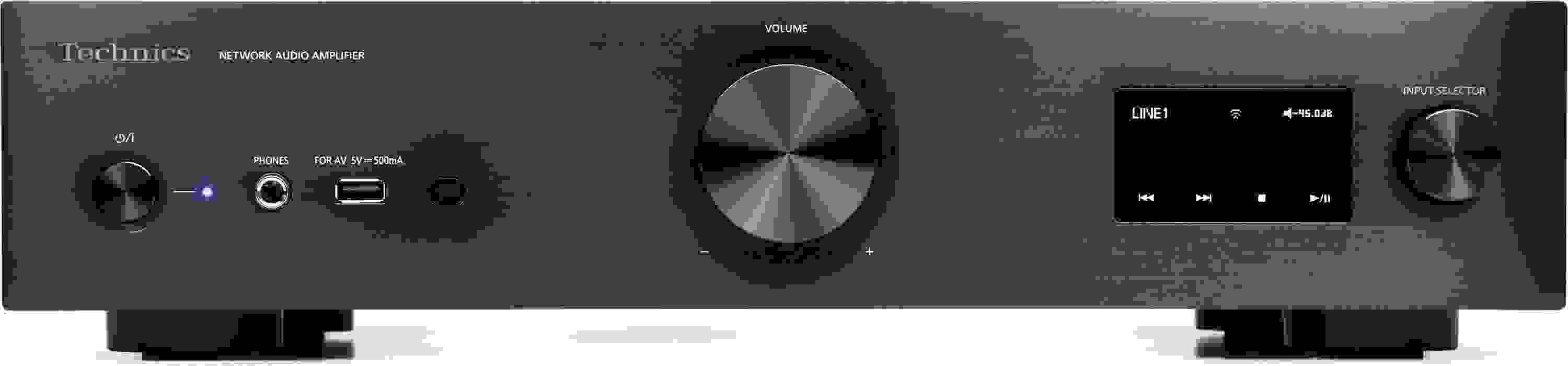 Technics SU-GX70 Network Audio Amplifier - Black | Sweetwater