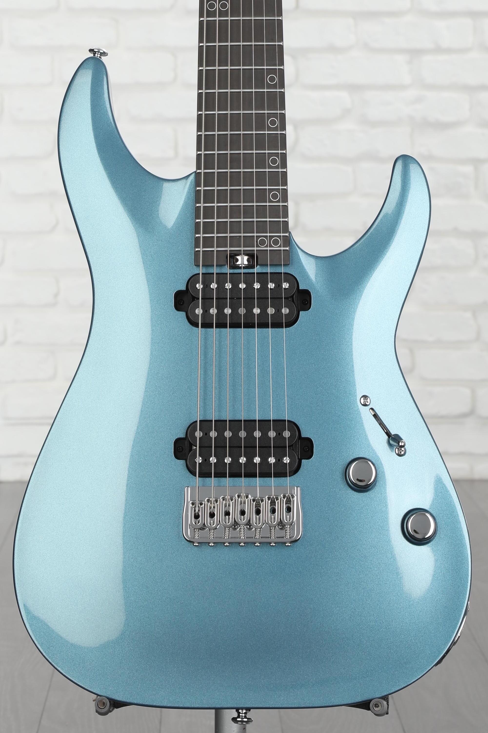 Schecter Aaron Marshall AM-7 7-string Electric Guitar - Cobalt Slate ...