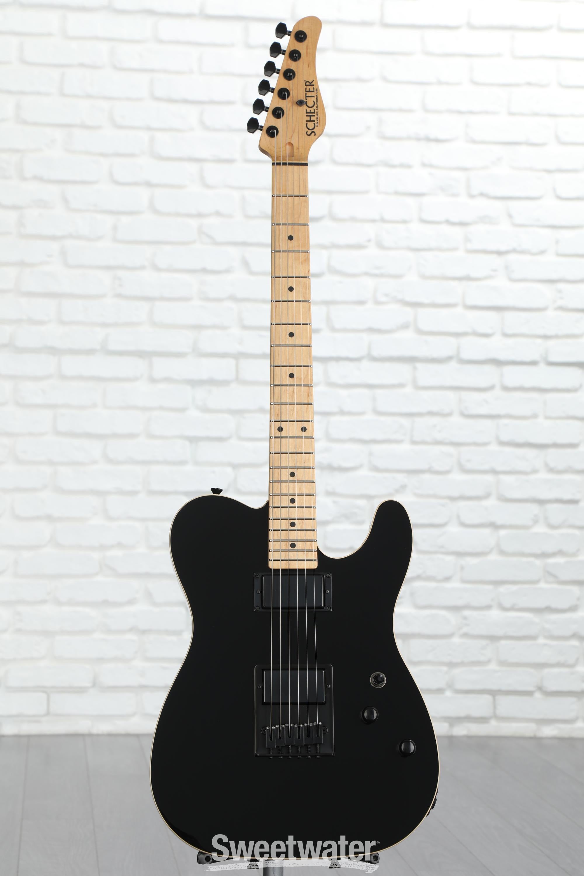 Schecter USA PT Electric Guitar - Black | Sweetwater