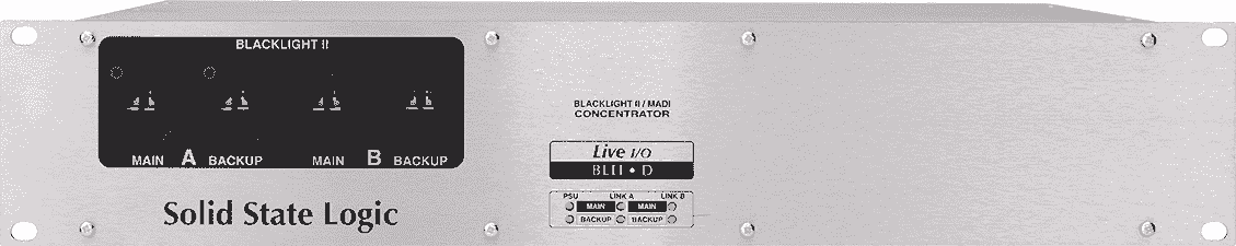 Solid State Logic Blacklight II MADI Concentrator - Single-mode ...