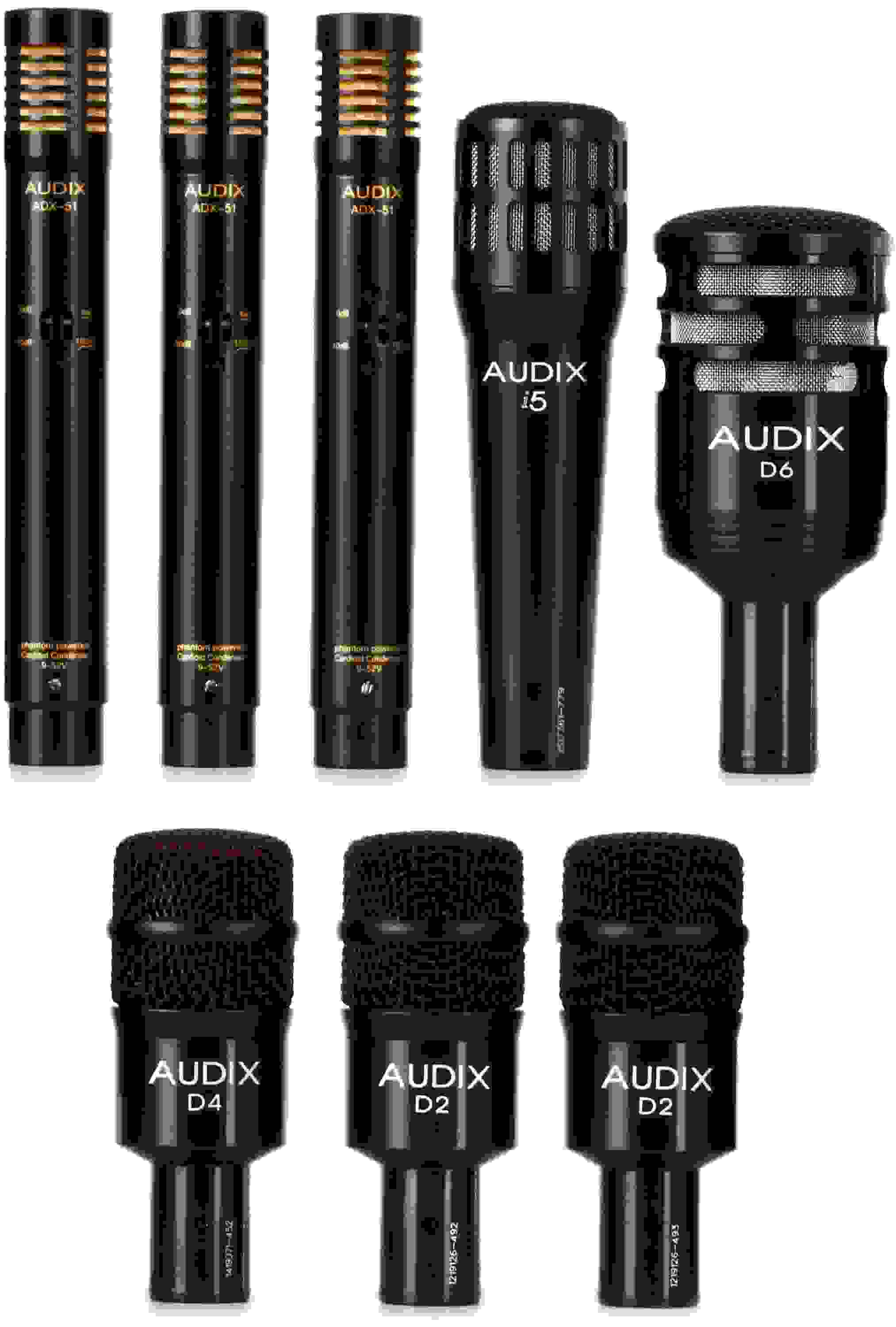Audix DP7 Plus 8-piece Drum Microphone Package - Sweetwater Exclusive