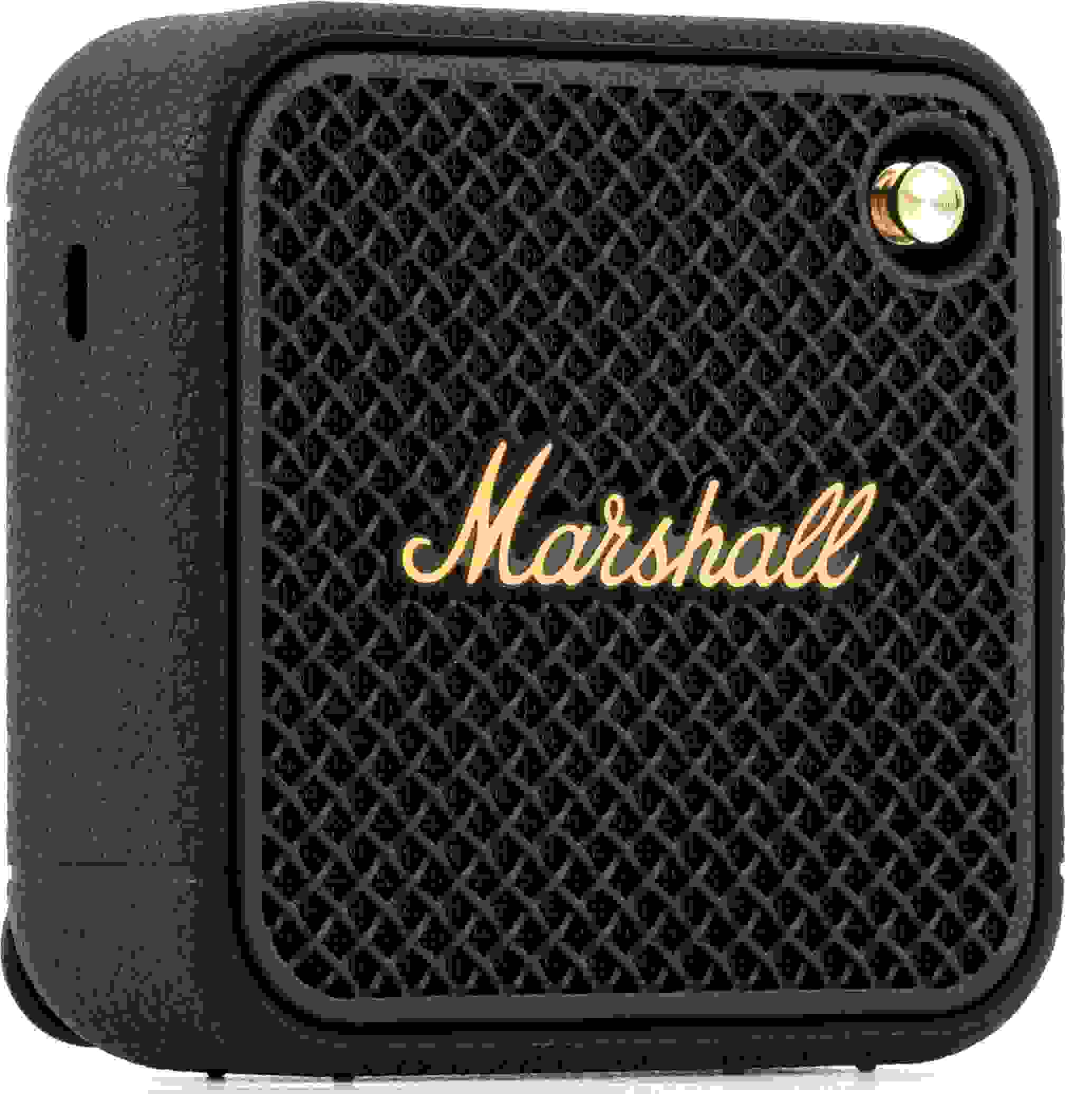 Marshall Willen II Portable Bluetooth Speaker - Black and Brass ...