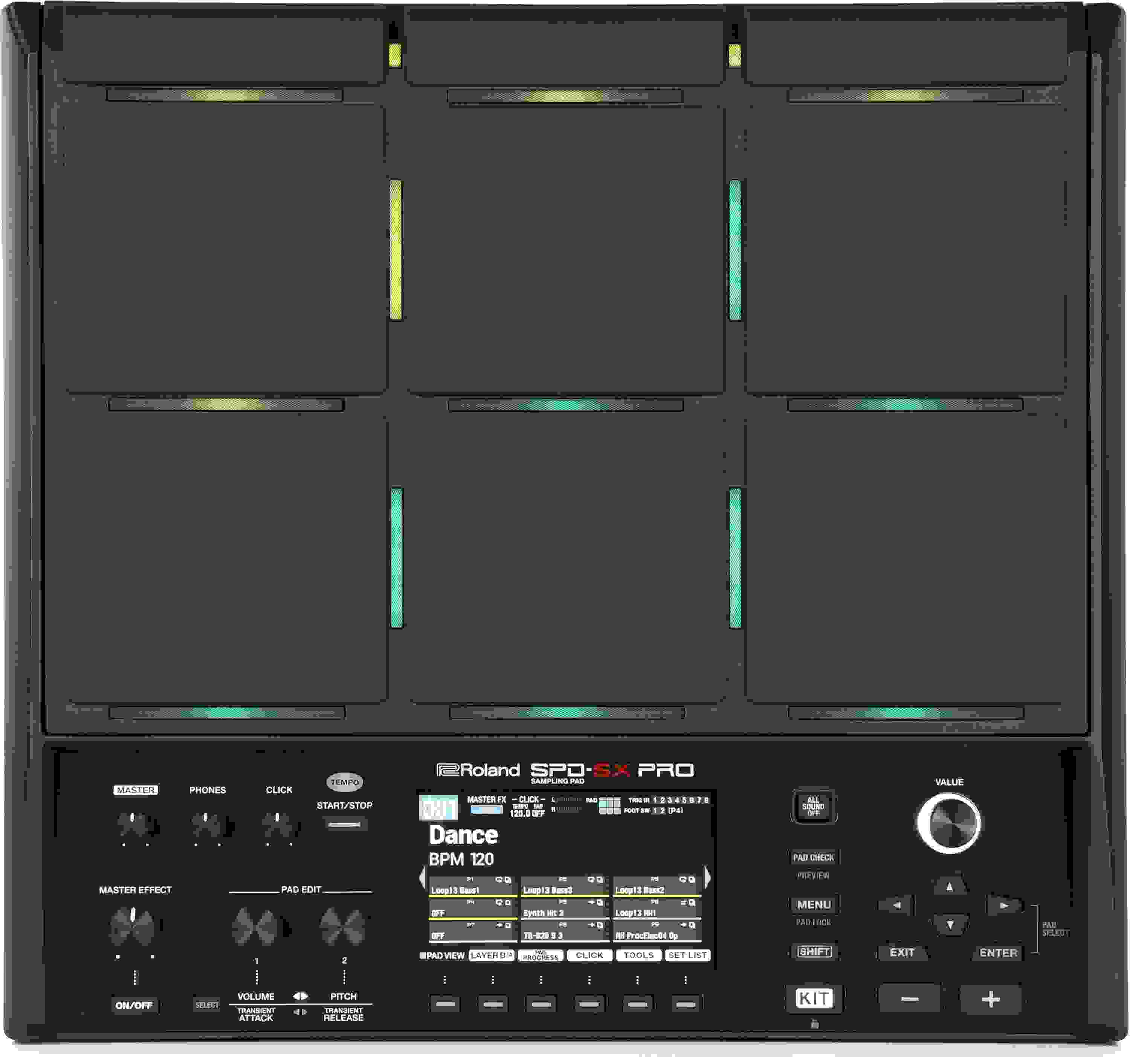 Roland SPD-SX Pro Sampling Pad | Sweetwater