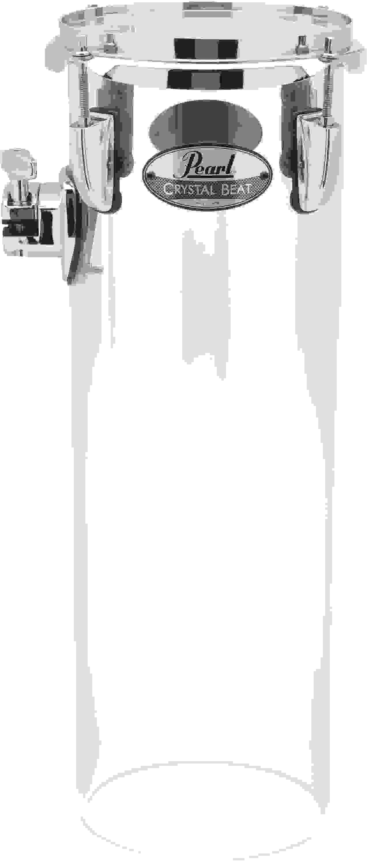 Pearl Crystal Beat Rocket Tom - 6 x 18 inch - Ultra Clear | Sweetwater