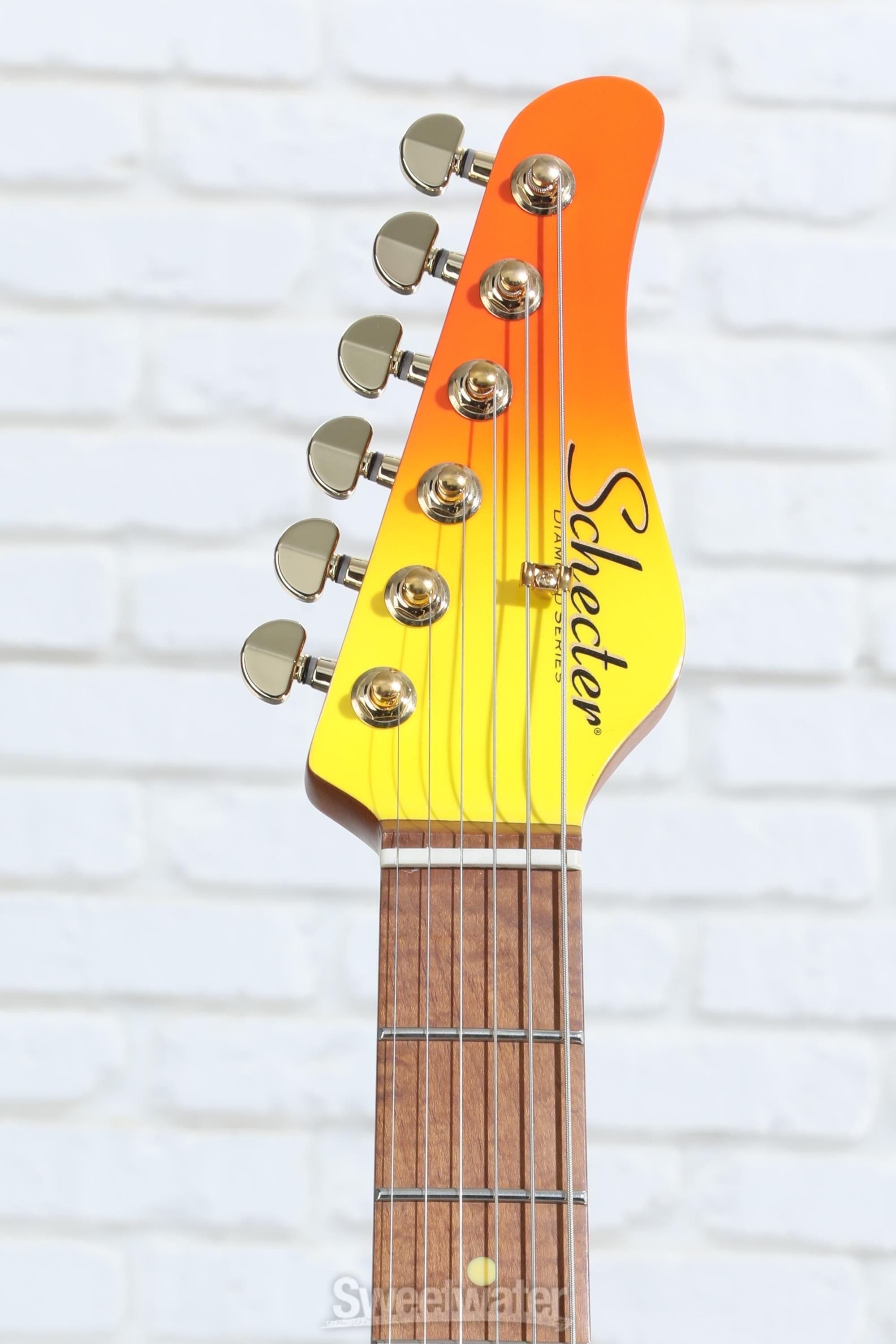 Schecter Tori Ruffin Freak Juice Left-handed Electric Guitar - Juice ...