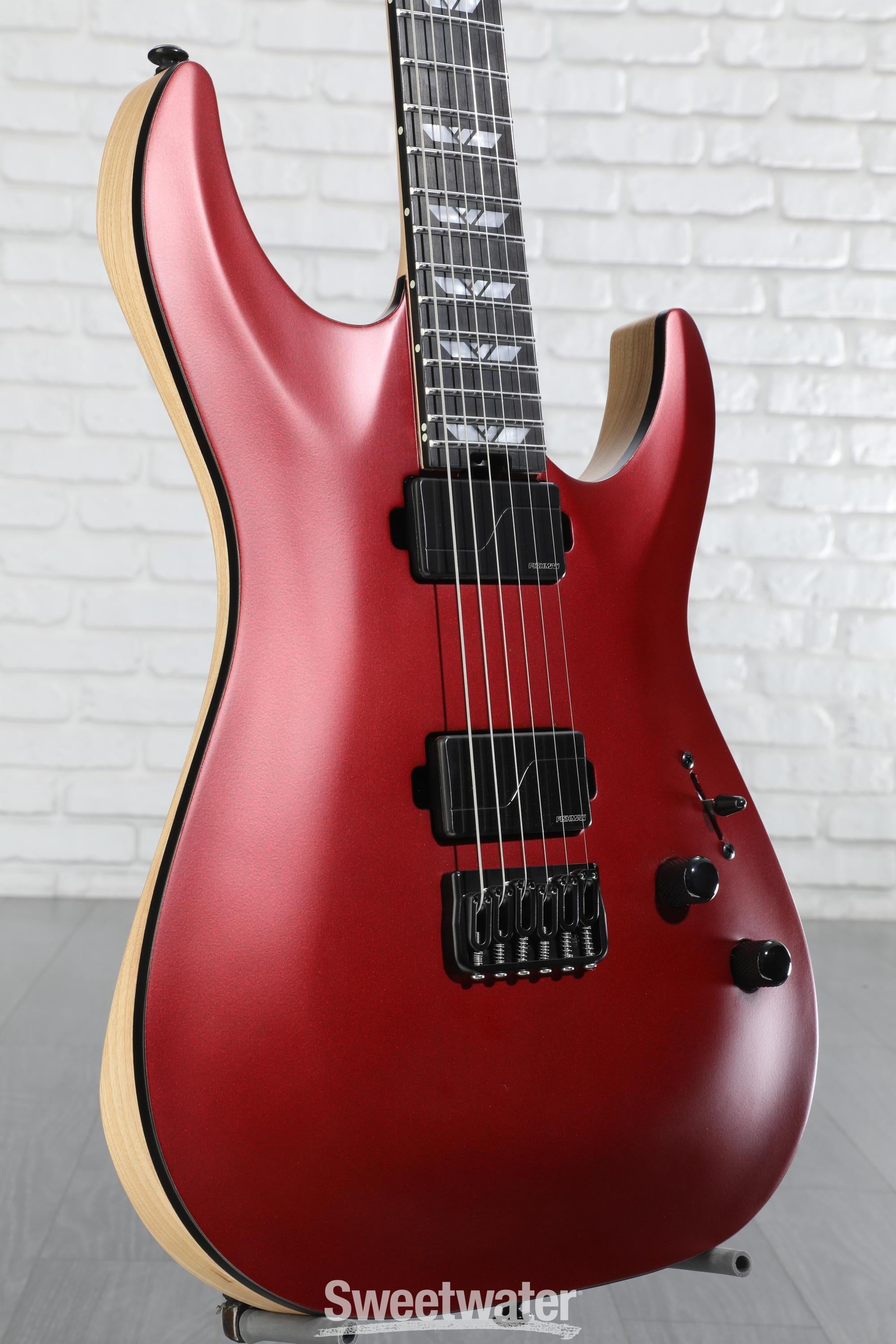 Schecter C-1 SLS Custom Electric Guitar - Racing Red | Sweetwater