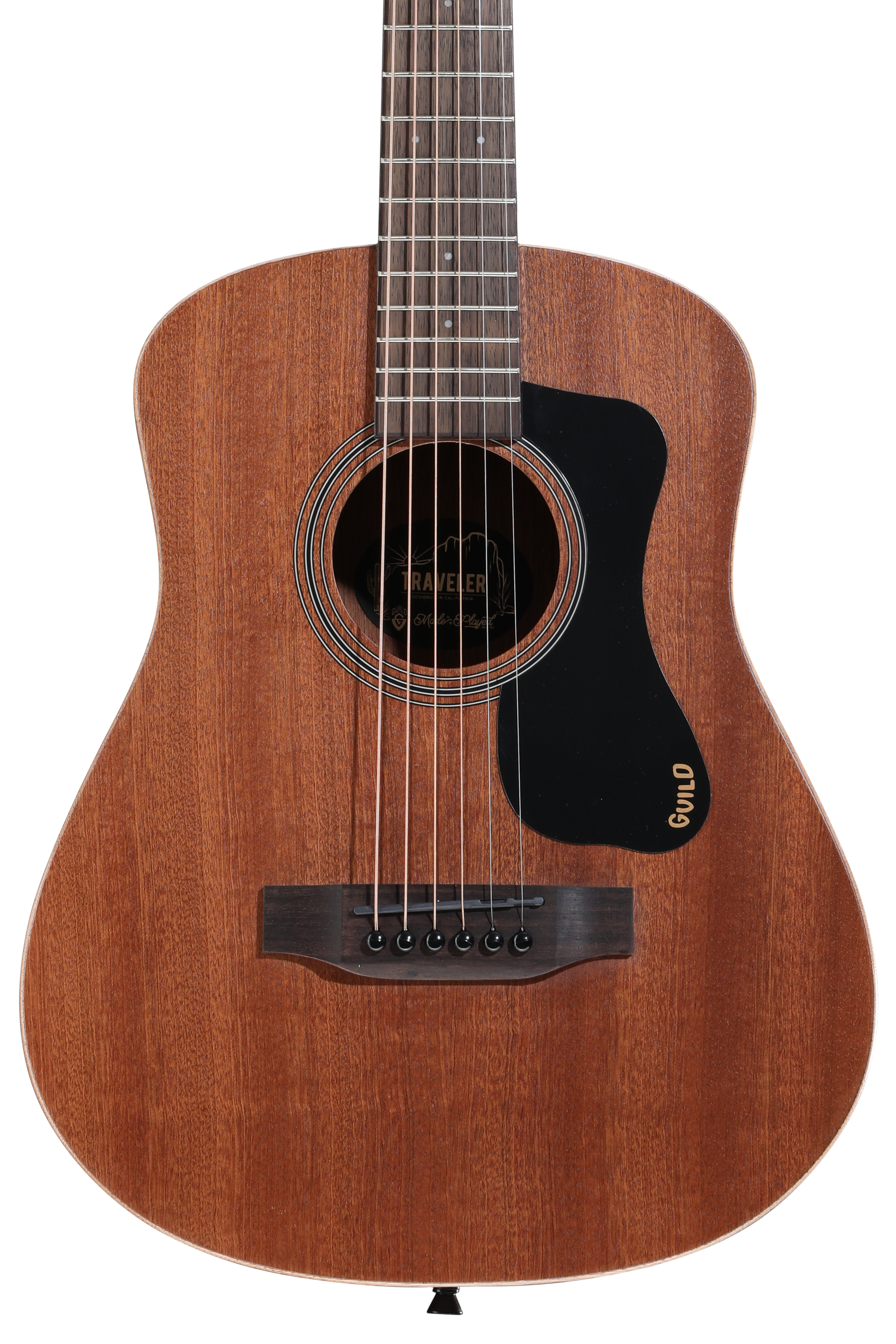Guild Travel Mahogany Acoustic Guitar - Natural | Sweetwater