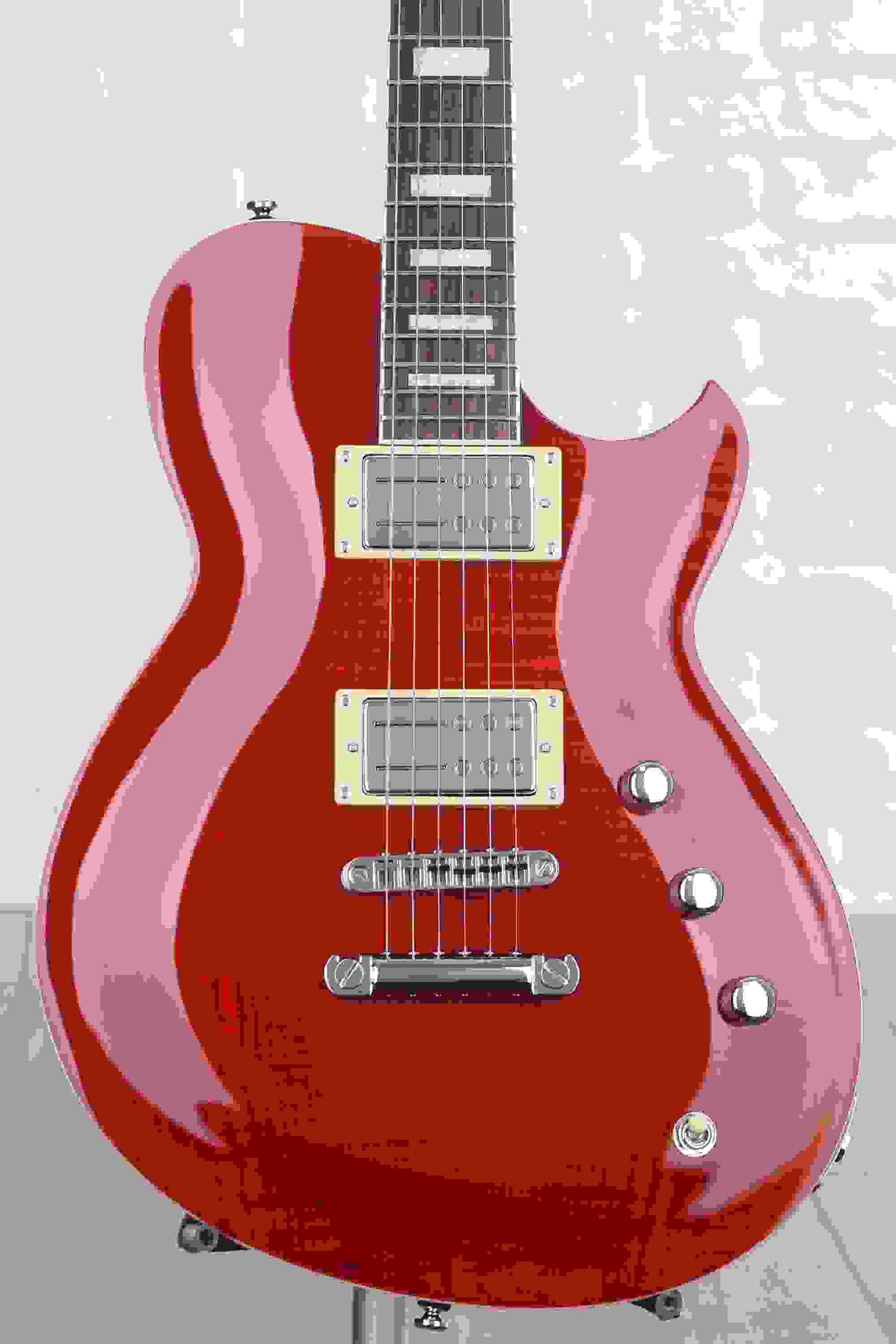 Reverend Roundhouse RA Electric Guitar - Wine Red | Sweetwater