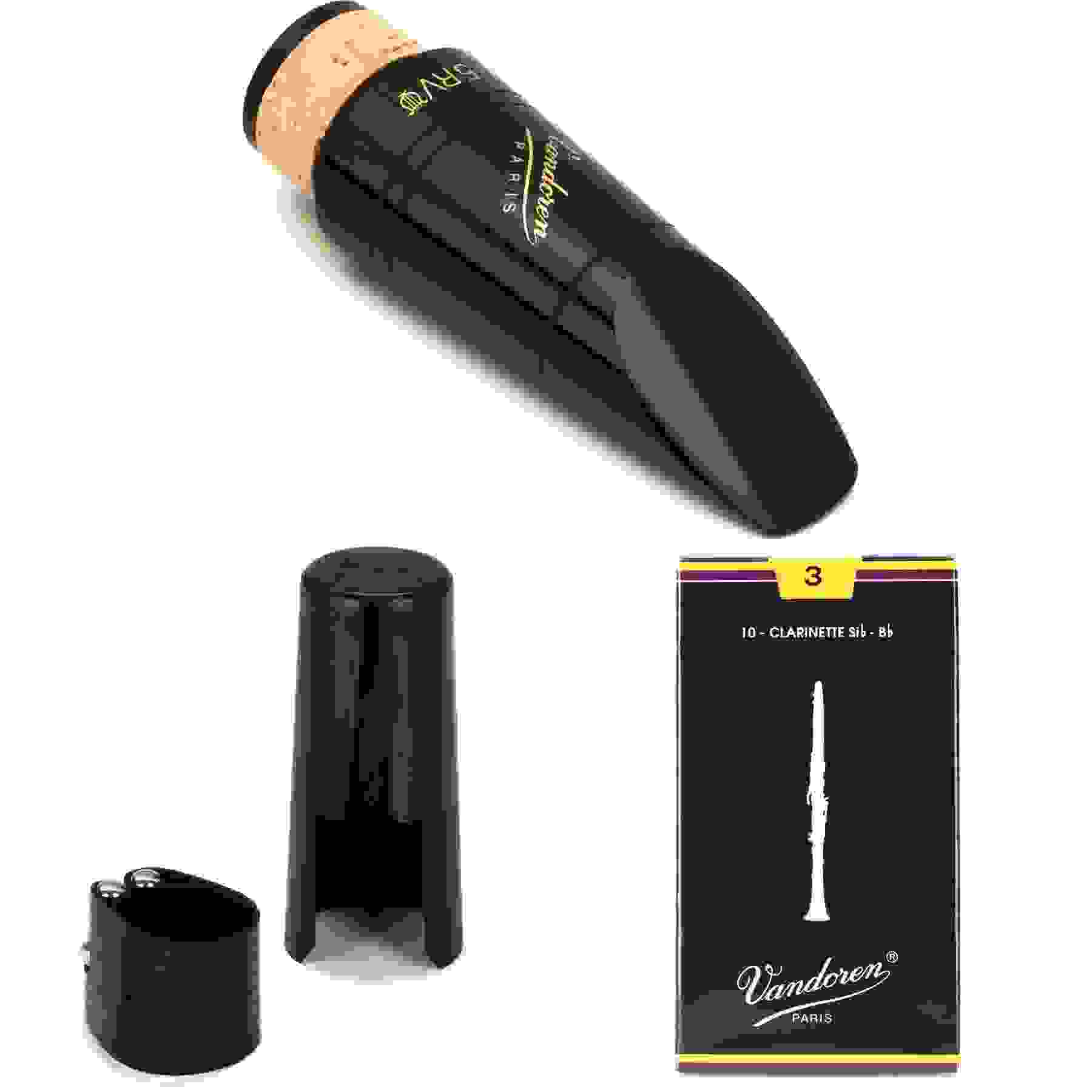 Vandoren CM302 5RV Lyre Series Bb Clarinet Mouthpiece, Ligature, and ...
