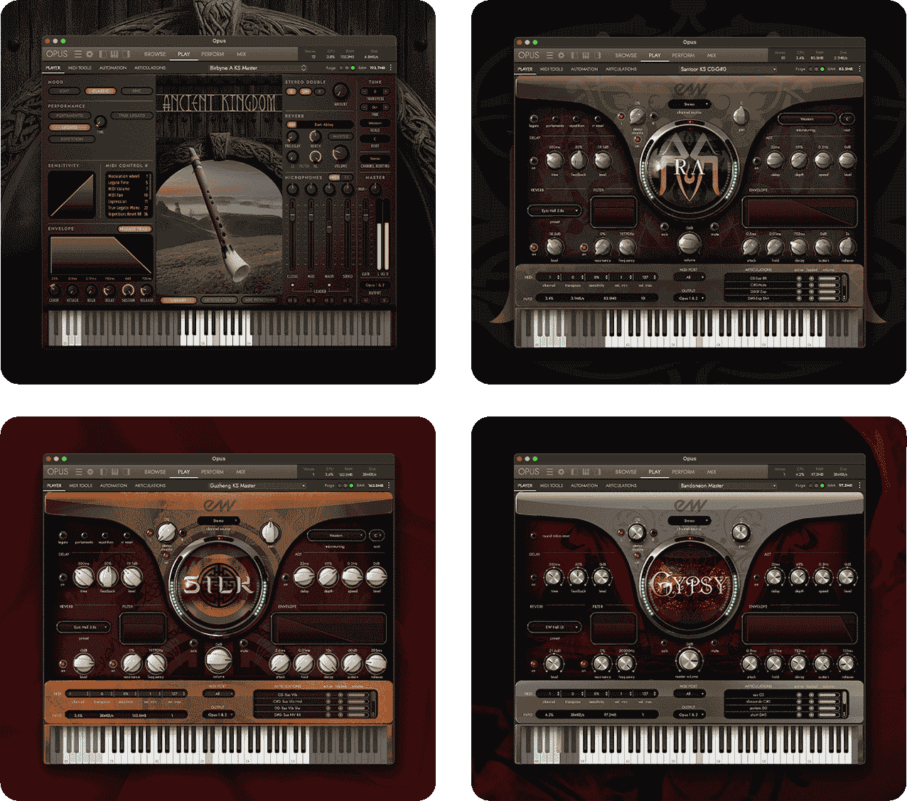 EastWest Ancient Virtual Instrument Plug-in Bundle | Sweetwater