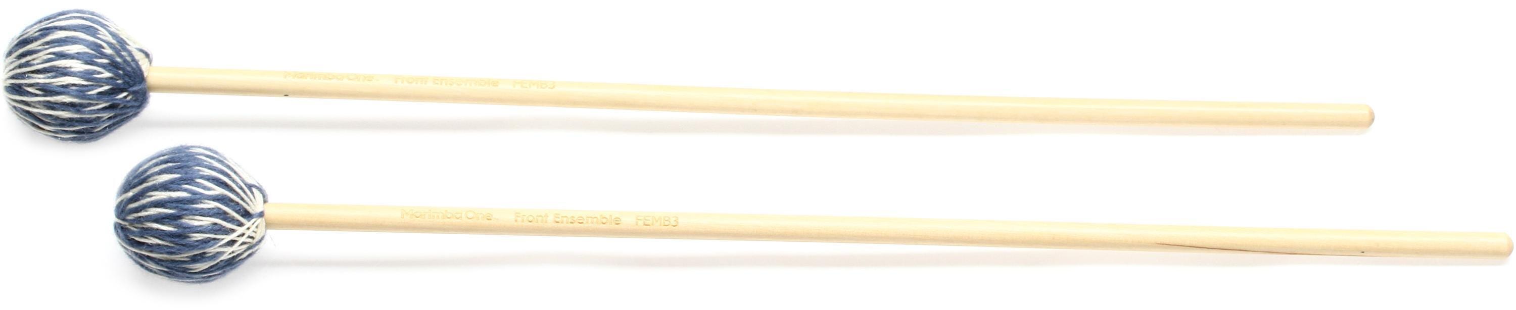Marimba One FEMB3 Front Ensemble Birch Marimba Mallets - Medium ...