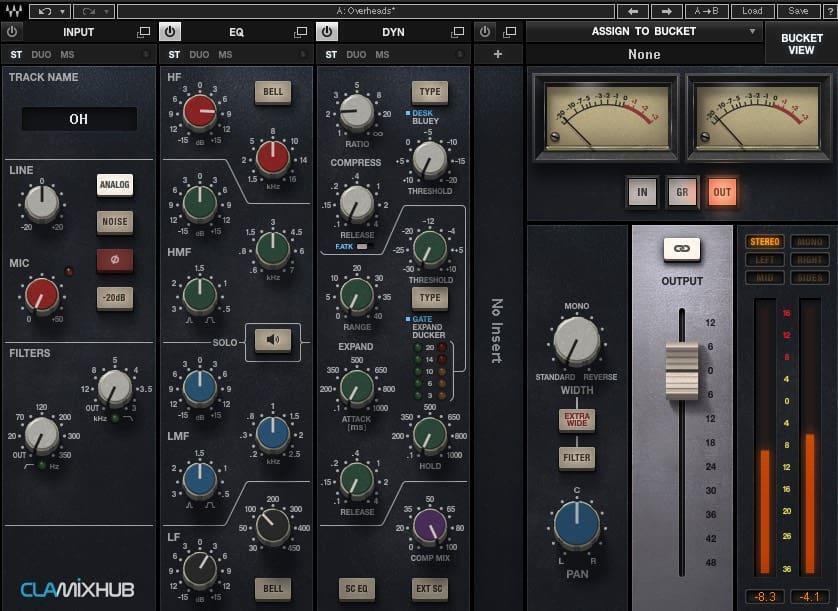 Waves CLA MixHub Analog Modeled Channel Strip Plug-in | Sweetwater