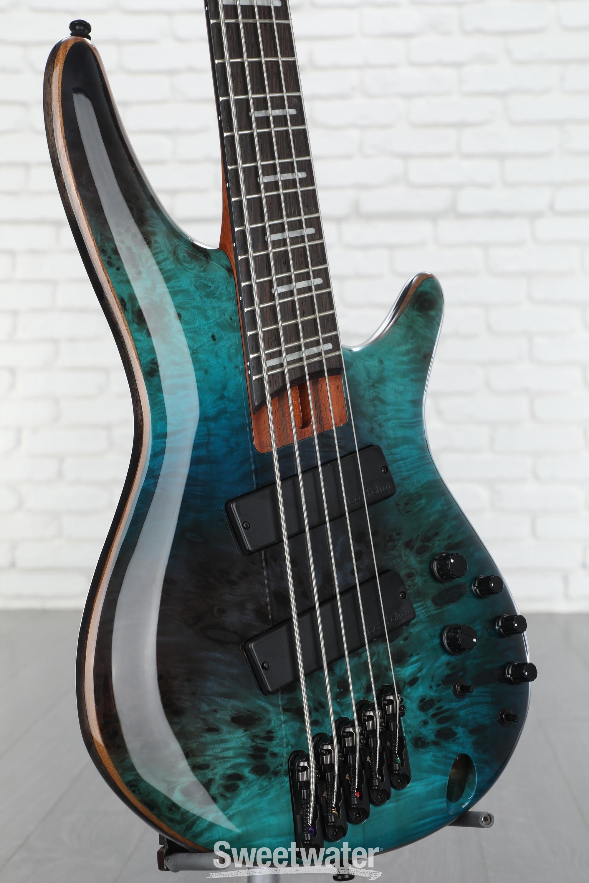 Ibanez Bass Workshop SRMS805 Multi-scale 5-string Bass Guitar ...
