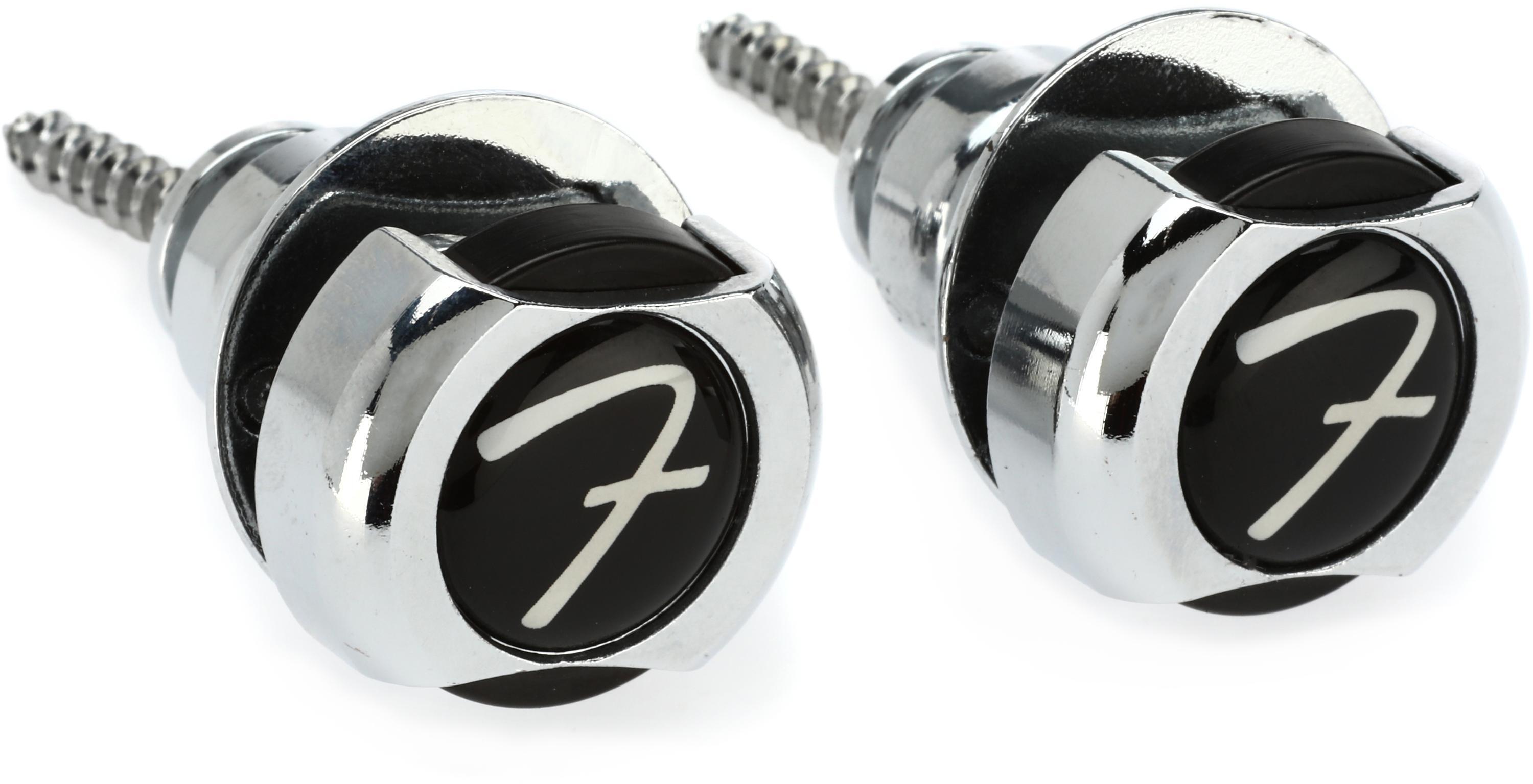 Fender Infinity Strap Locks - Chrome | Sweetwater