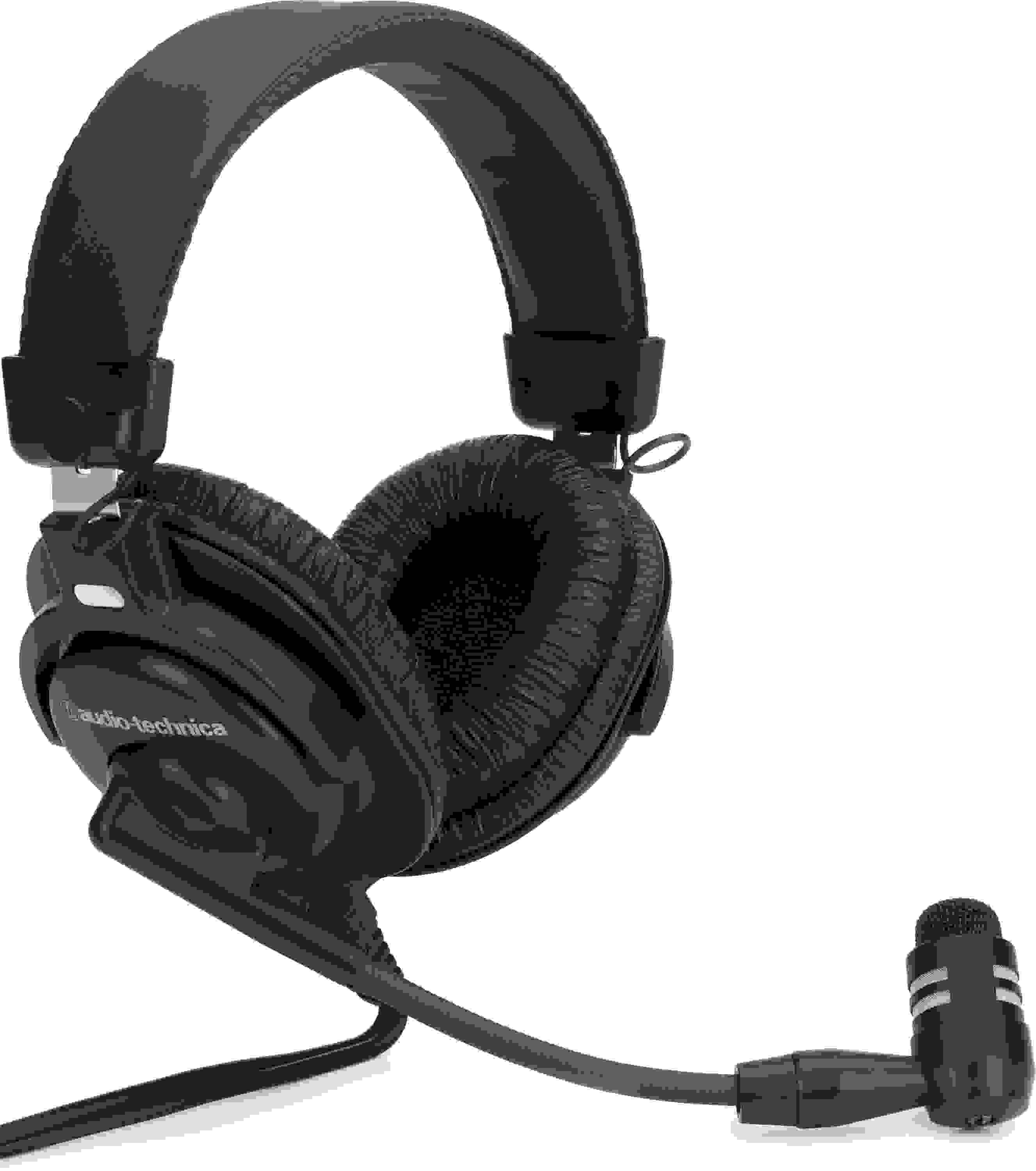Audio-Technica BPHS1 Broadcast Stereo Headset with Dynamic Boom ...