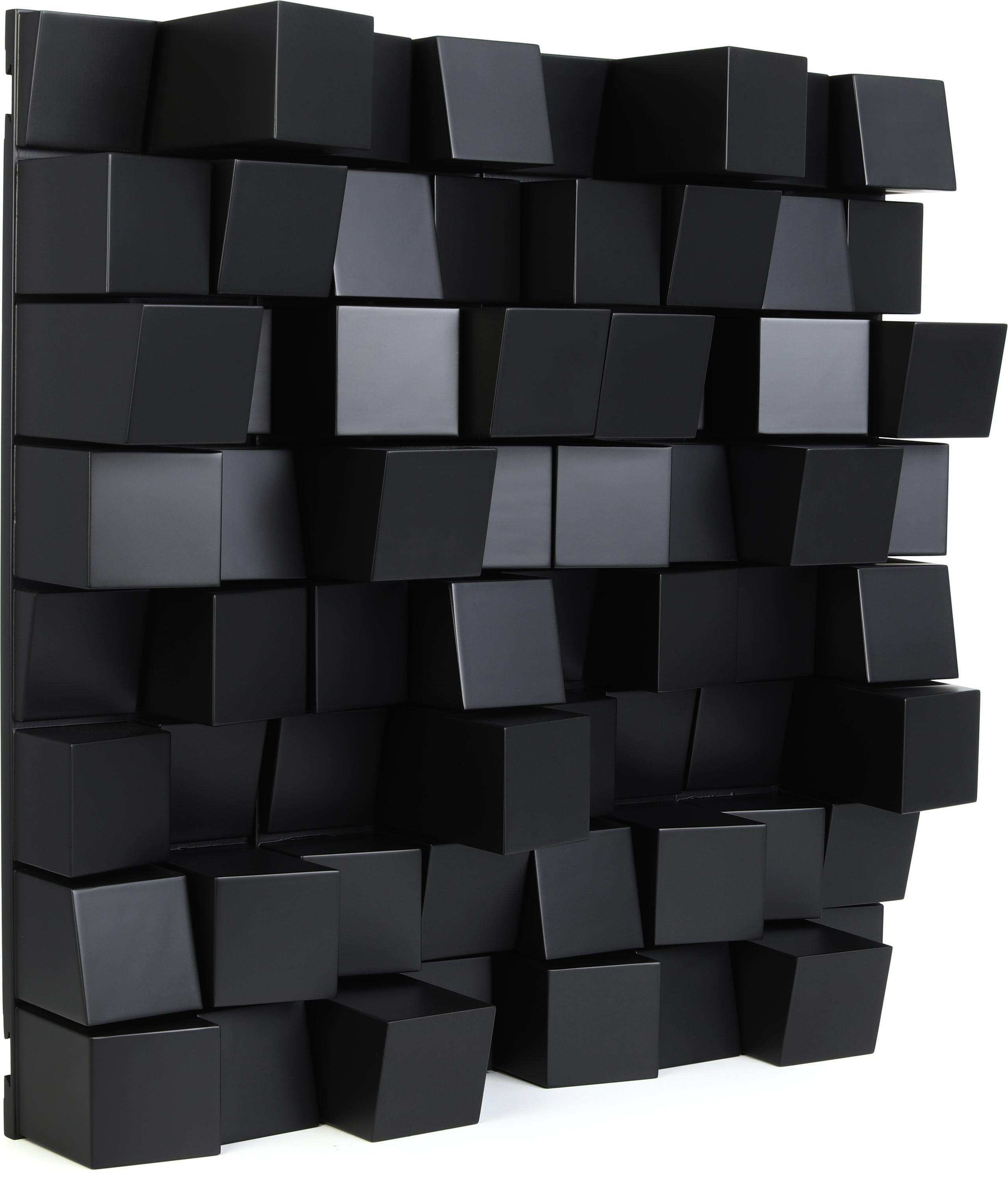 Vicoustic Multifuser Wood Sound Diffuser - Size 64, Matte Black ...