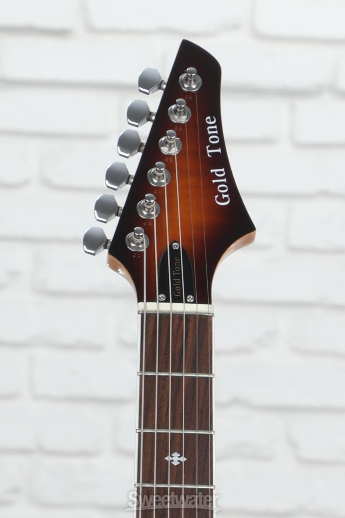 Gold Tone ES-Banjitar 6-string Electric Banjitar - Tobacco Sunburst ...