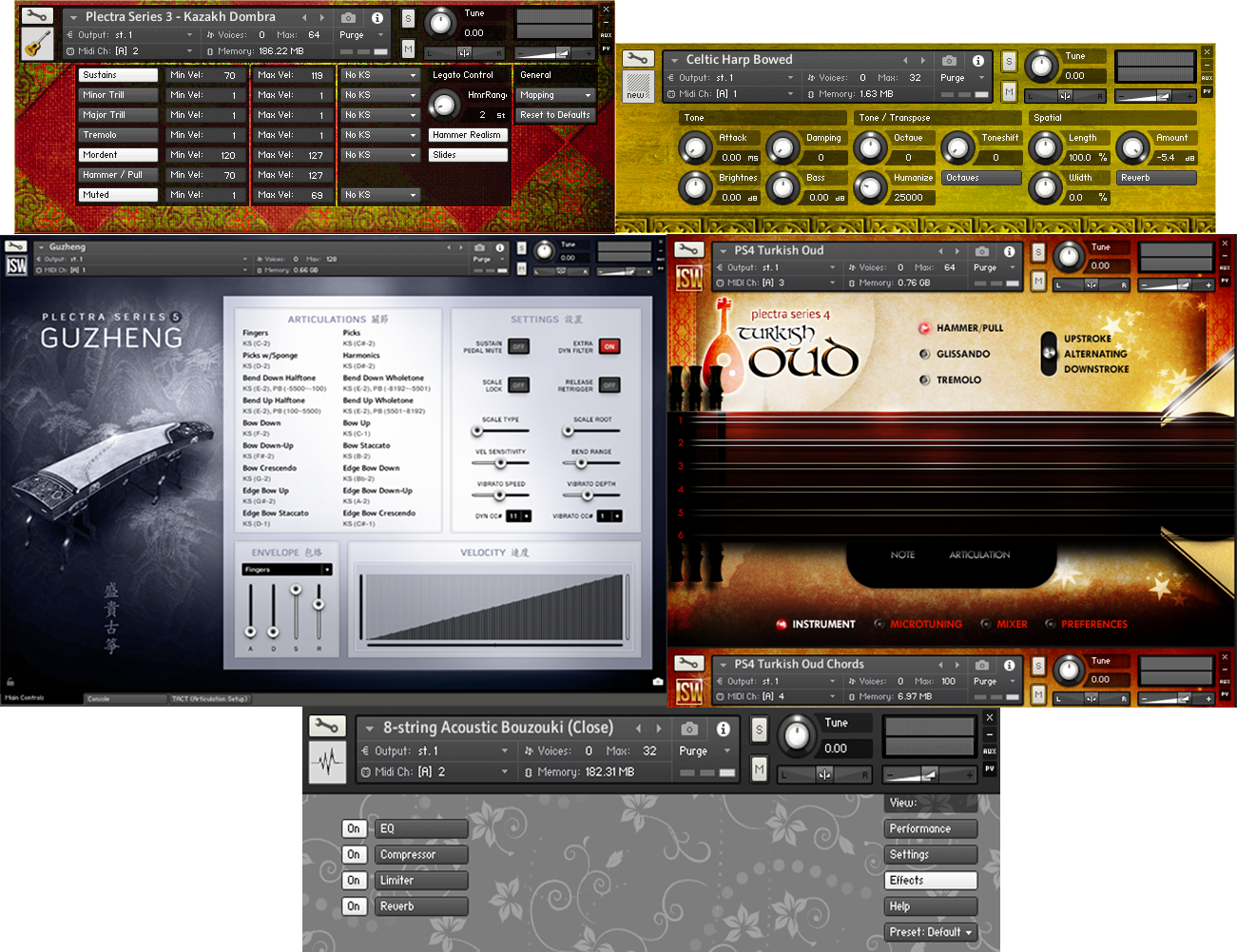 Impact Soundworks Plectra Series Bundle for Kontakt | Sweetwater