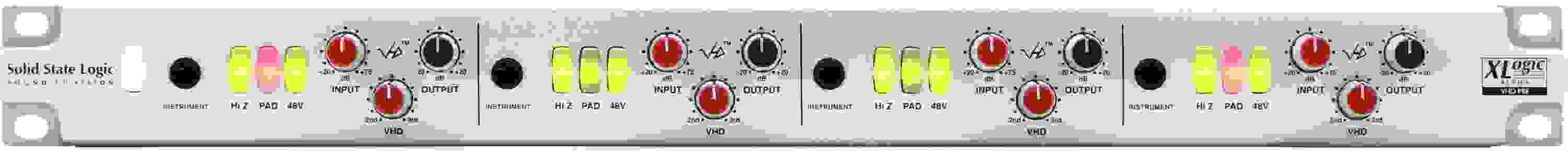 Solid State Logic Alpha VHD 4-channel Microphone Preamp | Sweetwater