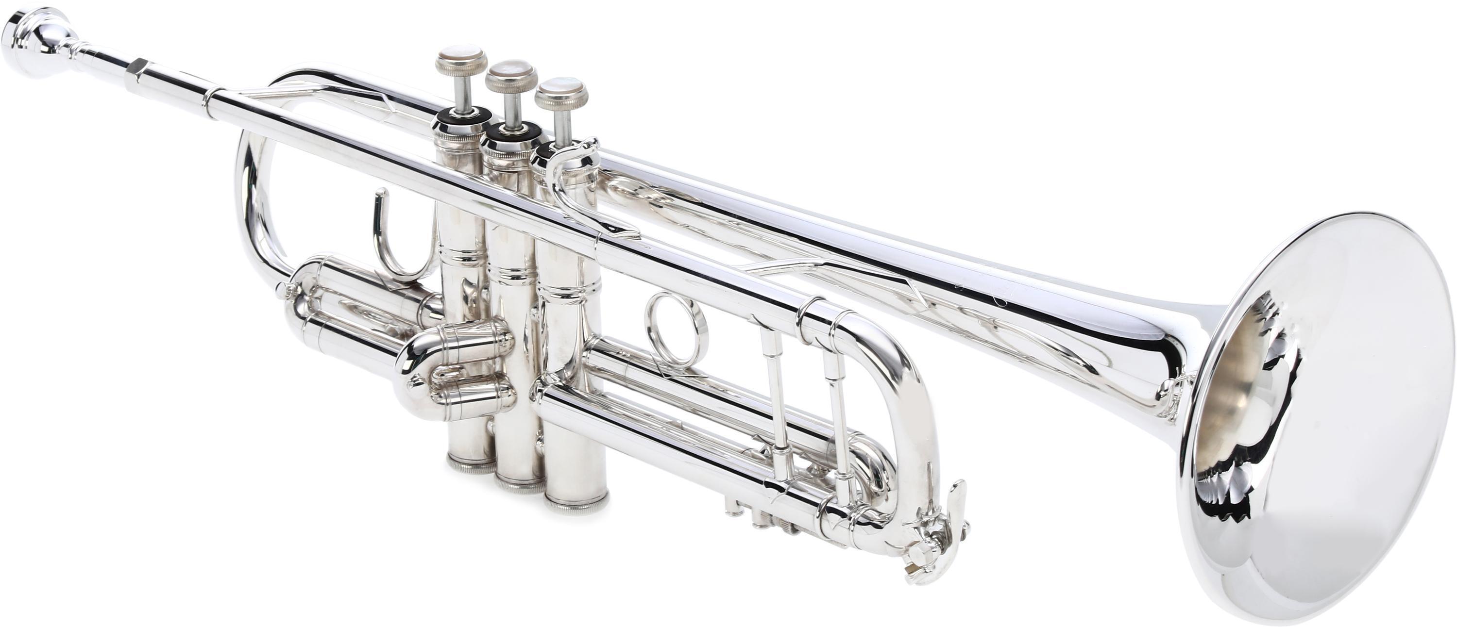 Bach 180 Stradivarius Professional Bb Trumpet - Silver Plated | Sweetwater
