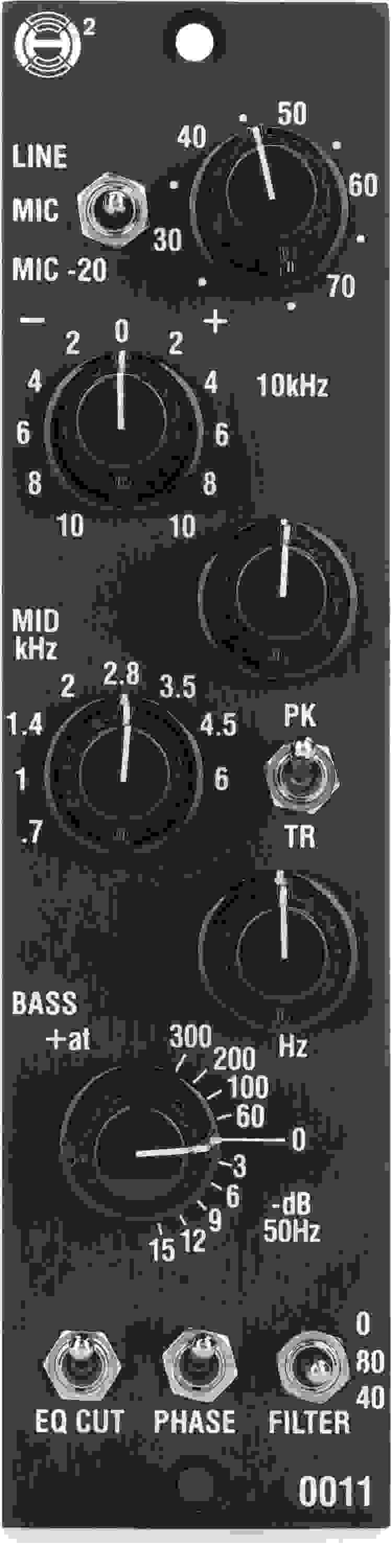 H2 Audio 0011 Microphone Preamp and EQ Helios Module | Sweetwater