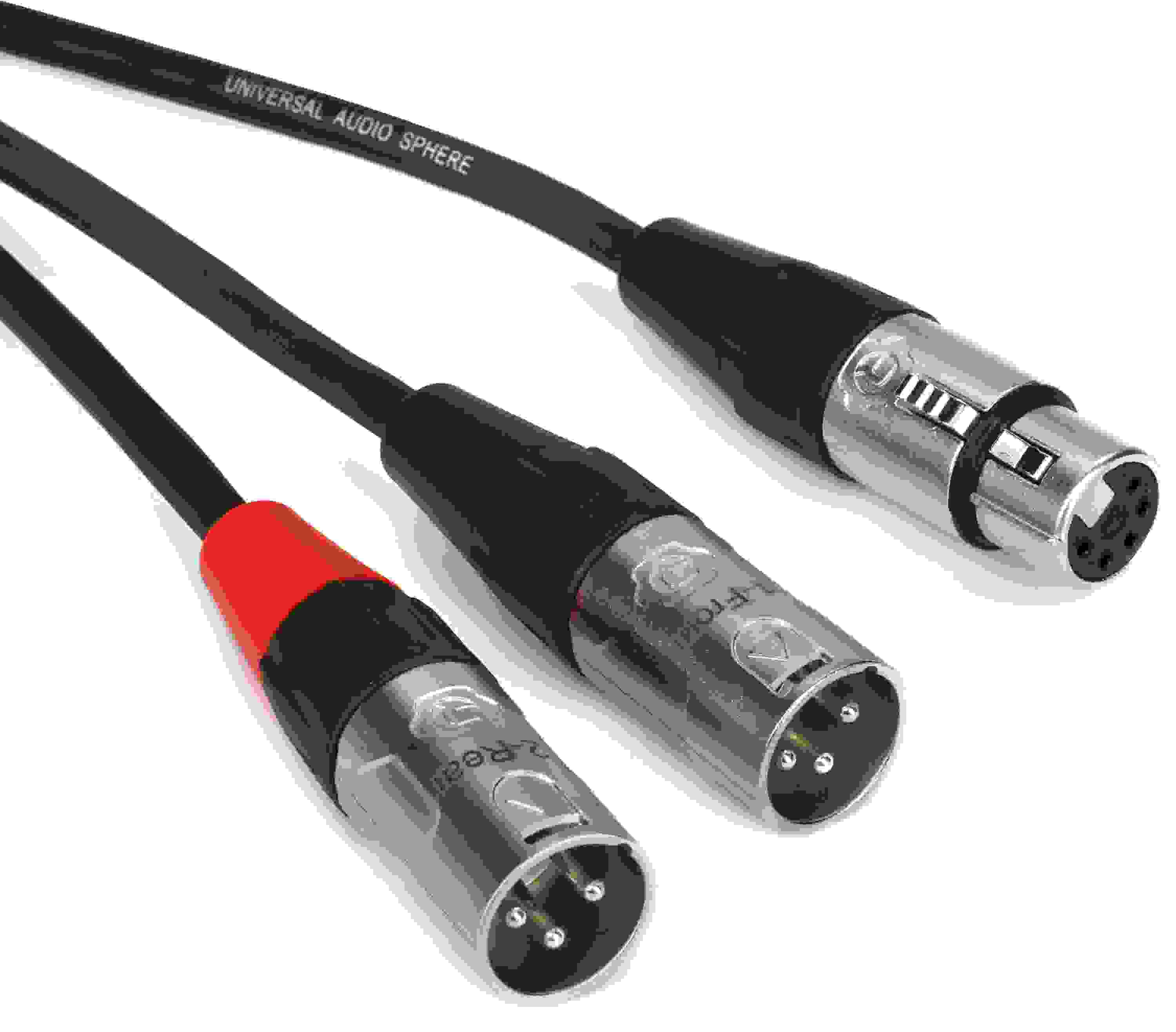 Universal Audio 5-pin to Dual 3-pin XLR Cable - 3 Meters | Sweetwater