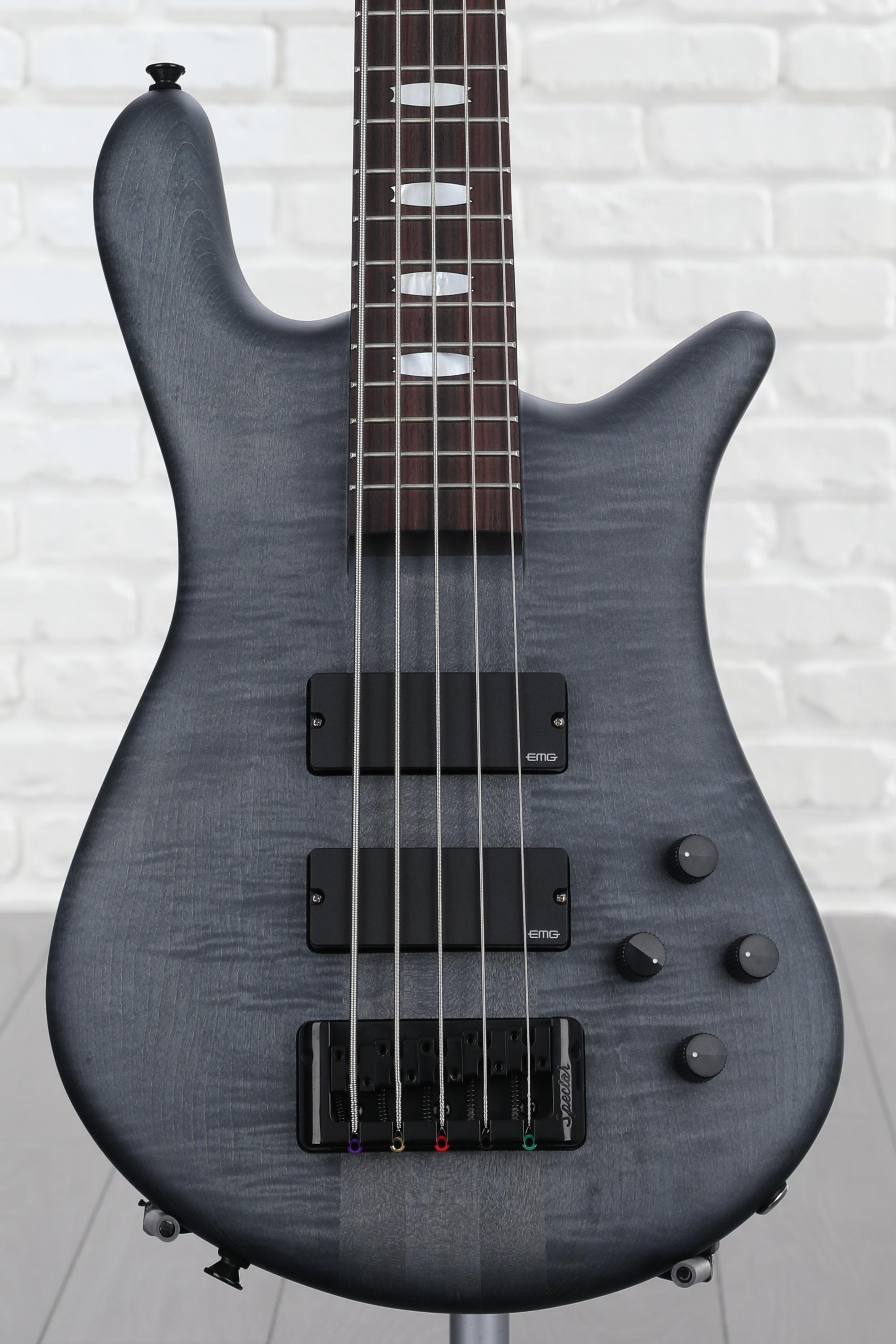 Spector Euro 5 LX Electric Bass Guitar - Black Stain | Sweetwater