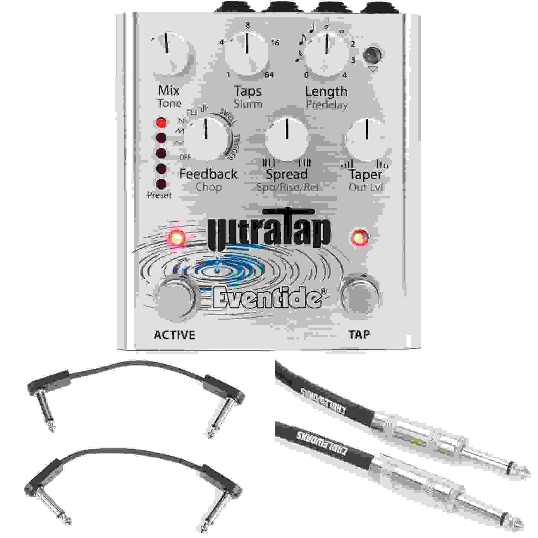 Eventide UltraTap Multi-Tap Effects Pedal - Cable Bundle | Sweetwater