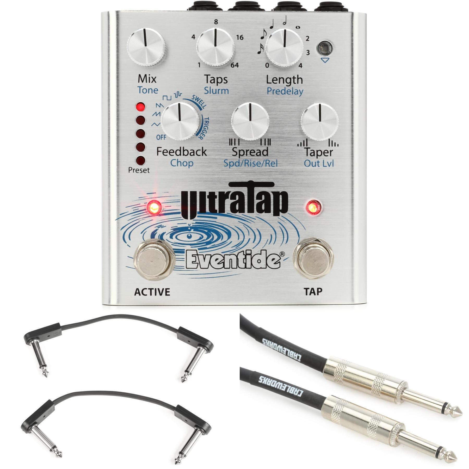 Eventide UltraTap Multi-Tap Effects Pedal - Cable Bundle | Sweetwater