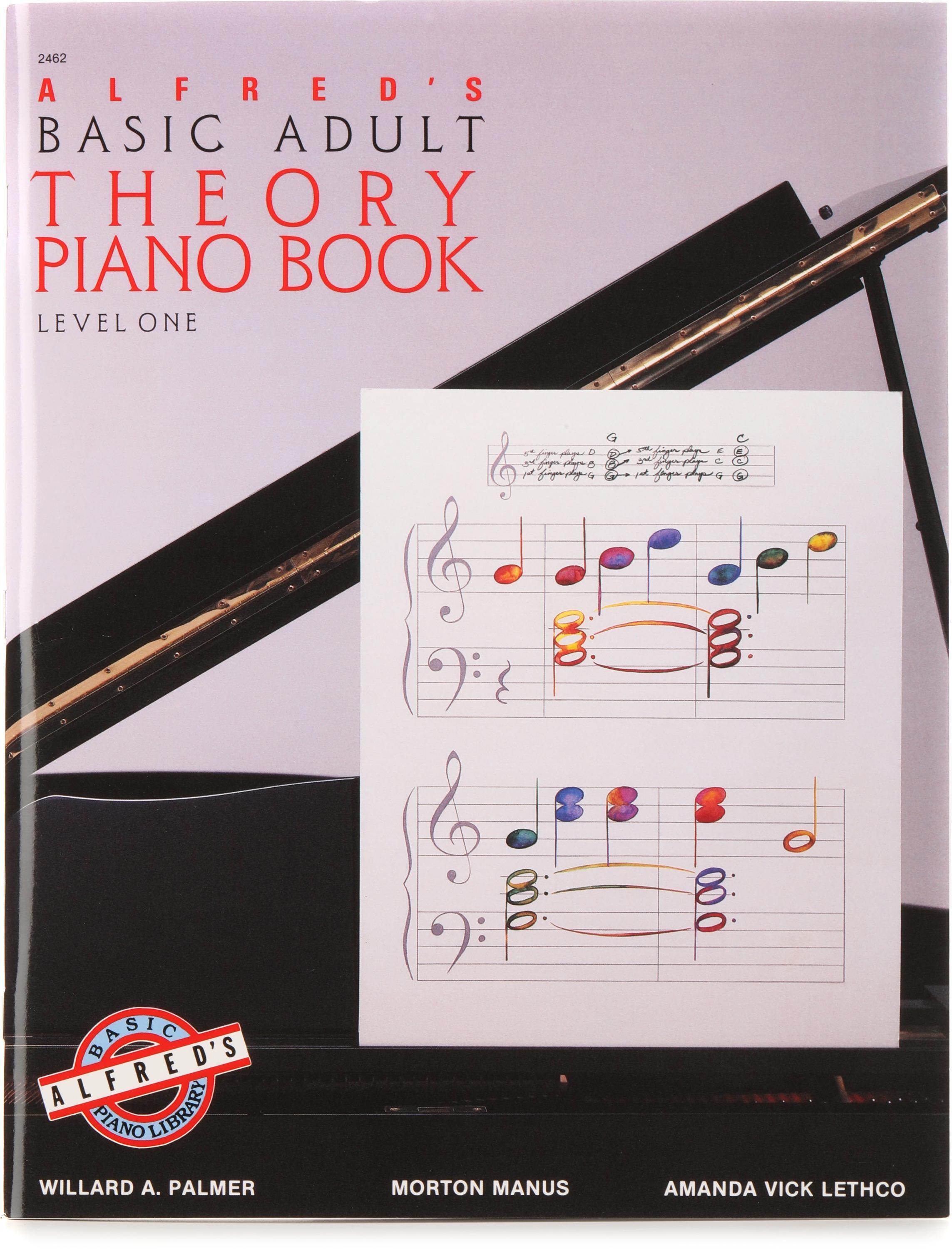 Alfred Basic Adult Theory Piano Book - Level One | Sweetwater