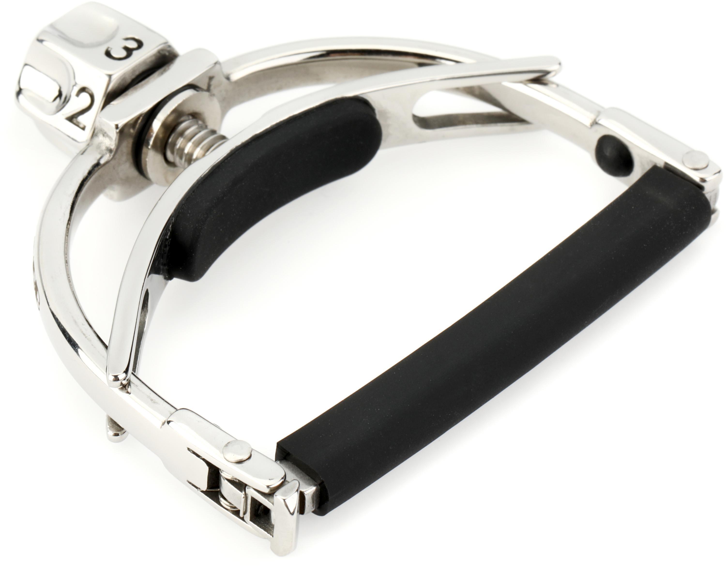 Shubb F1 FineTune Yoke Capo for Steel-string Guitars - Stainless Steel ...