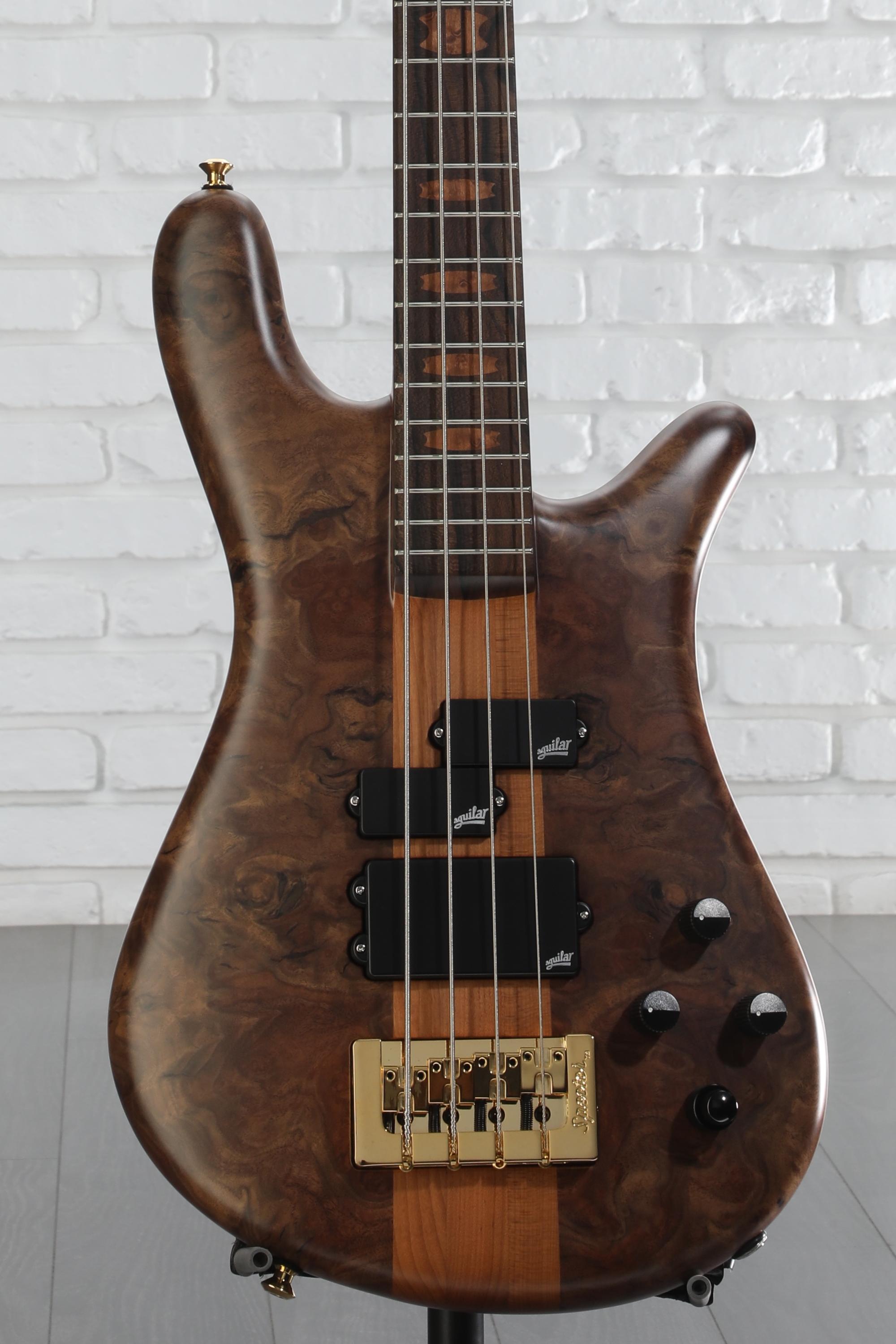 Spector USA NS-2 Electric Bass Guitar - Walnut Natural, Sweetwater ...