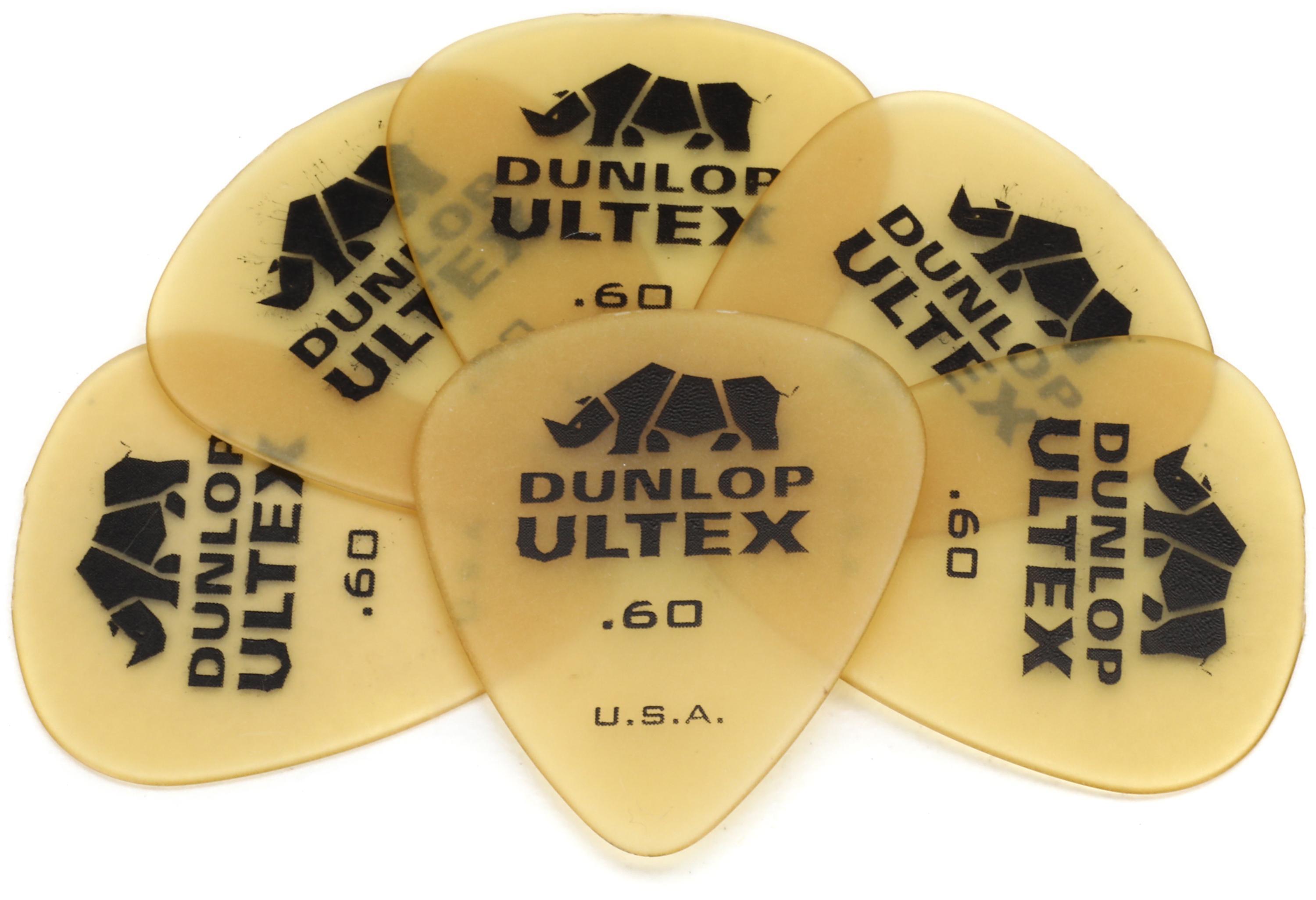 Dunlop Ultex Standard Guitar Picks .60mm 6-pack | Sweetwater