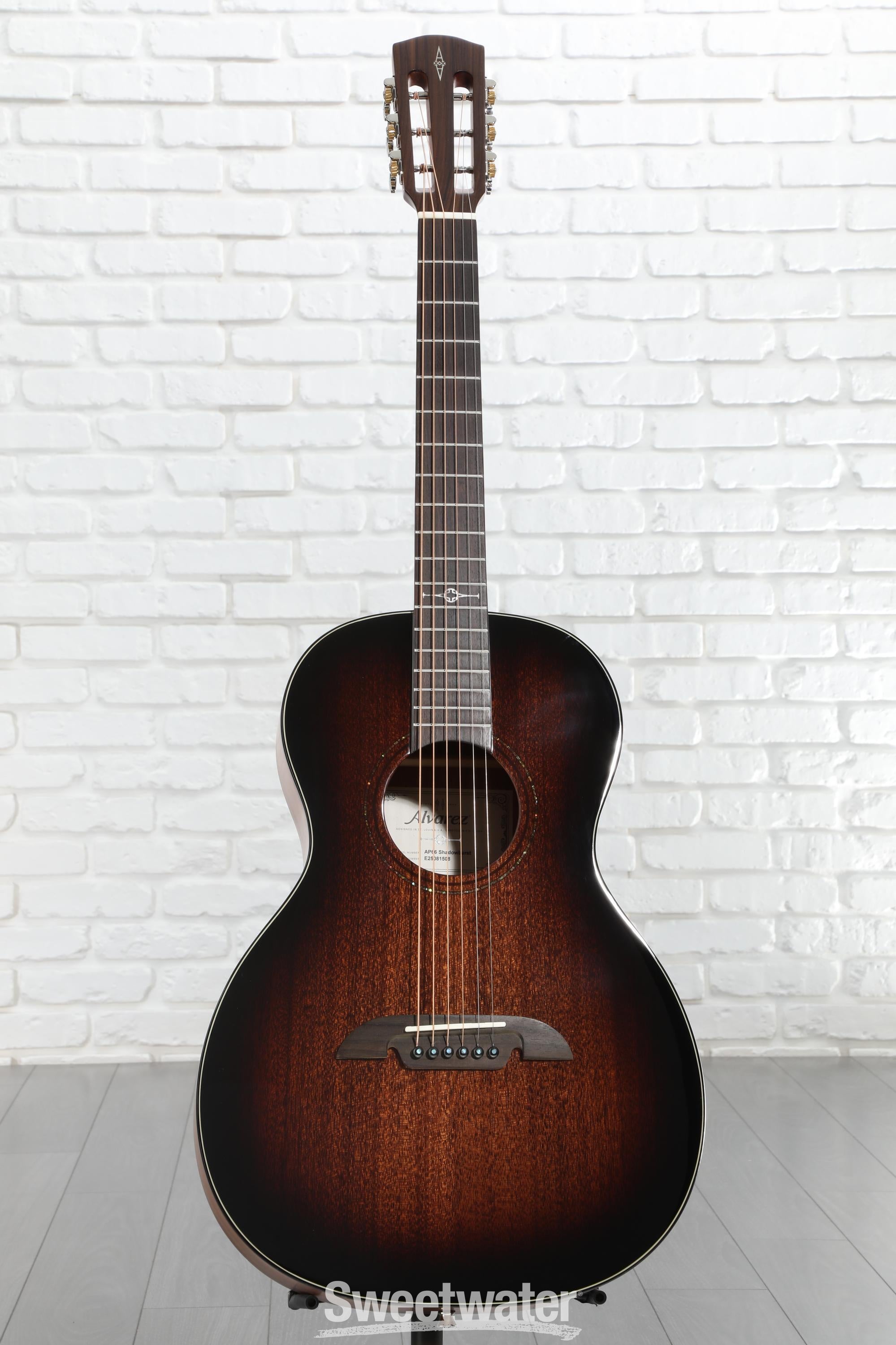 Alvarez AP66 Shadowburst Artist Series Acoustic Guitar - Shadowburst ...