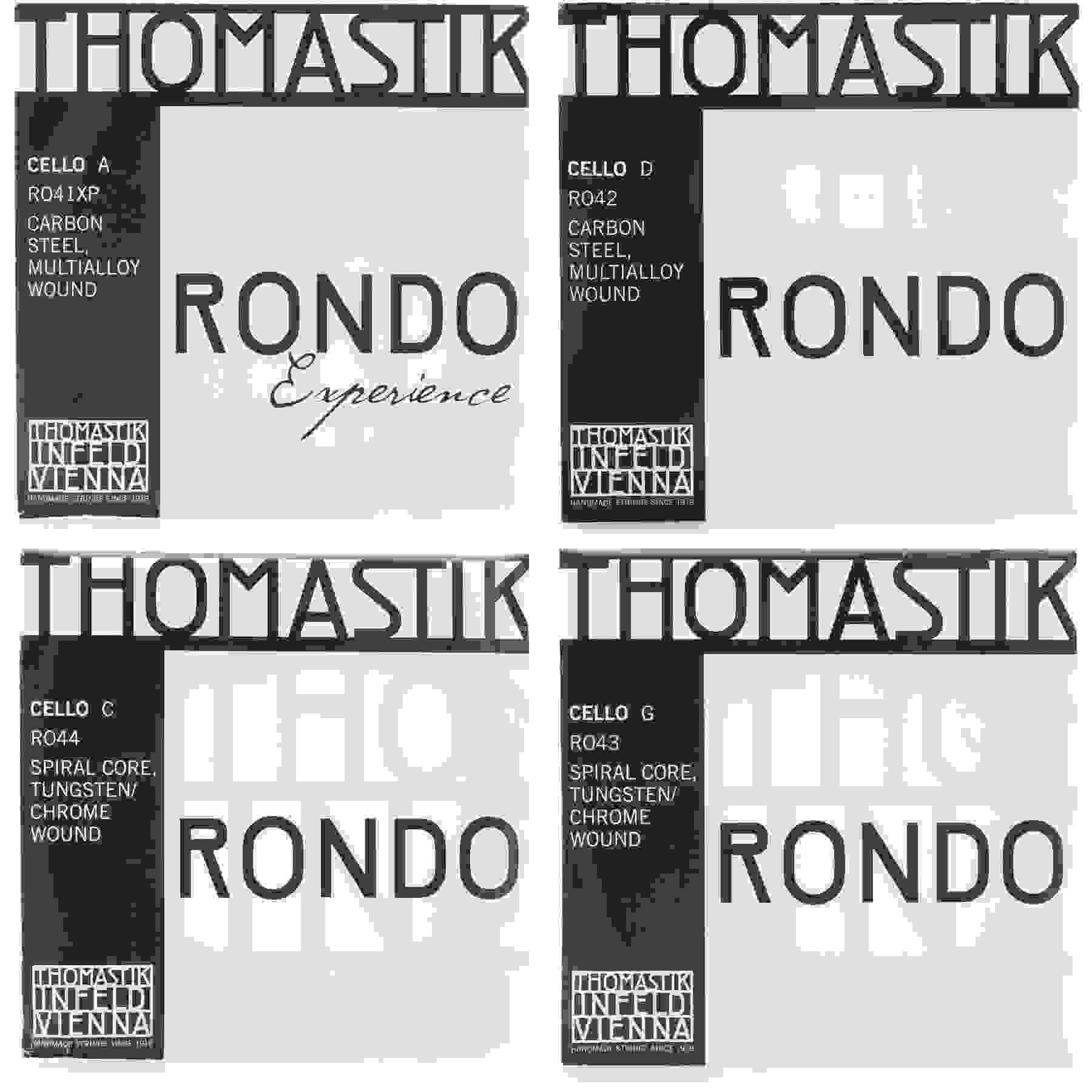Thomastik-Infeld Rondo Cello String Set - 4/4 Size, Experience A String ...