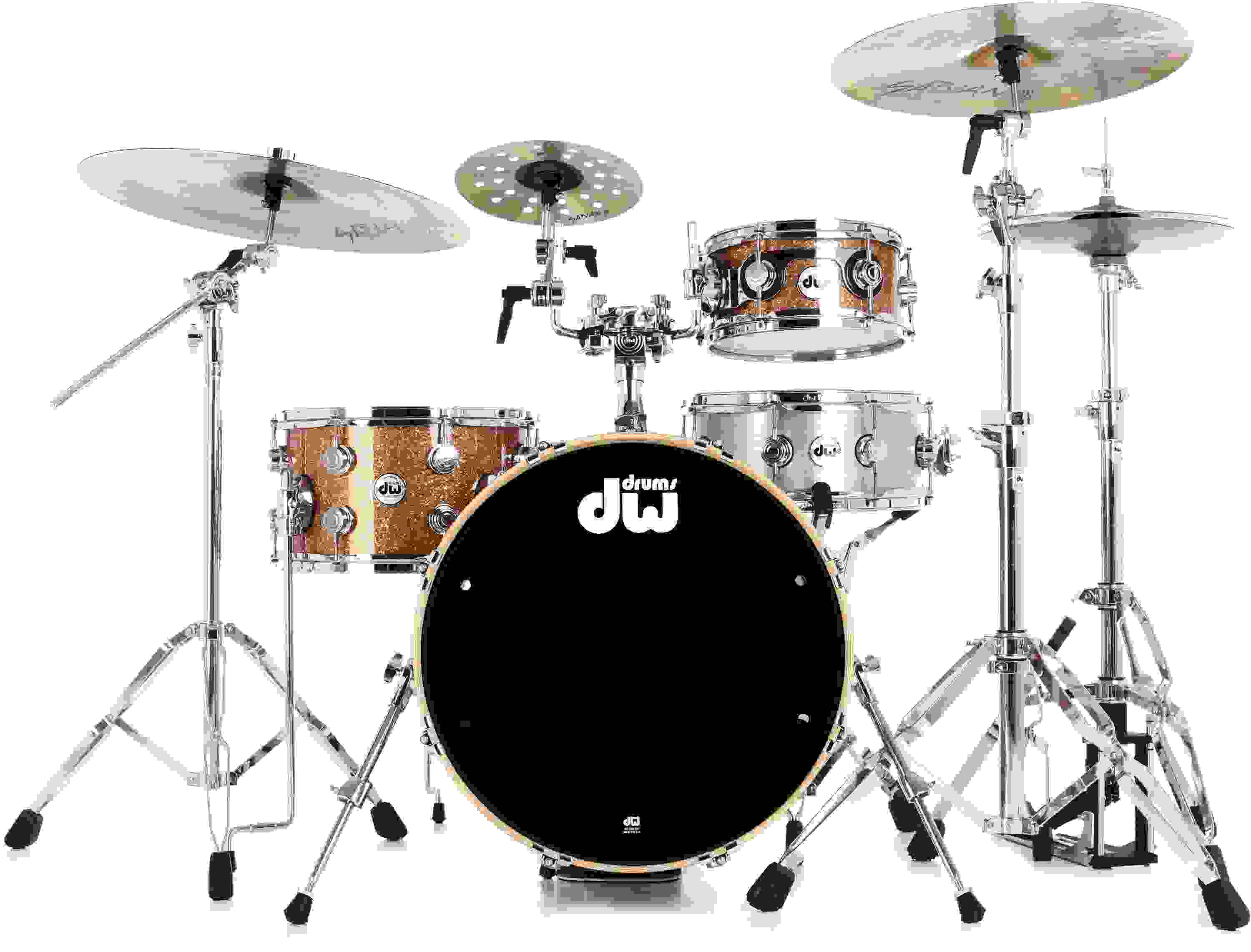 DW Collector's Series Short Stack 3-piece Shell Pack - Champagne Glass ...