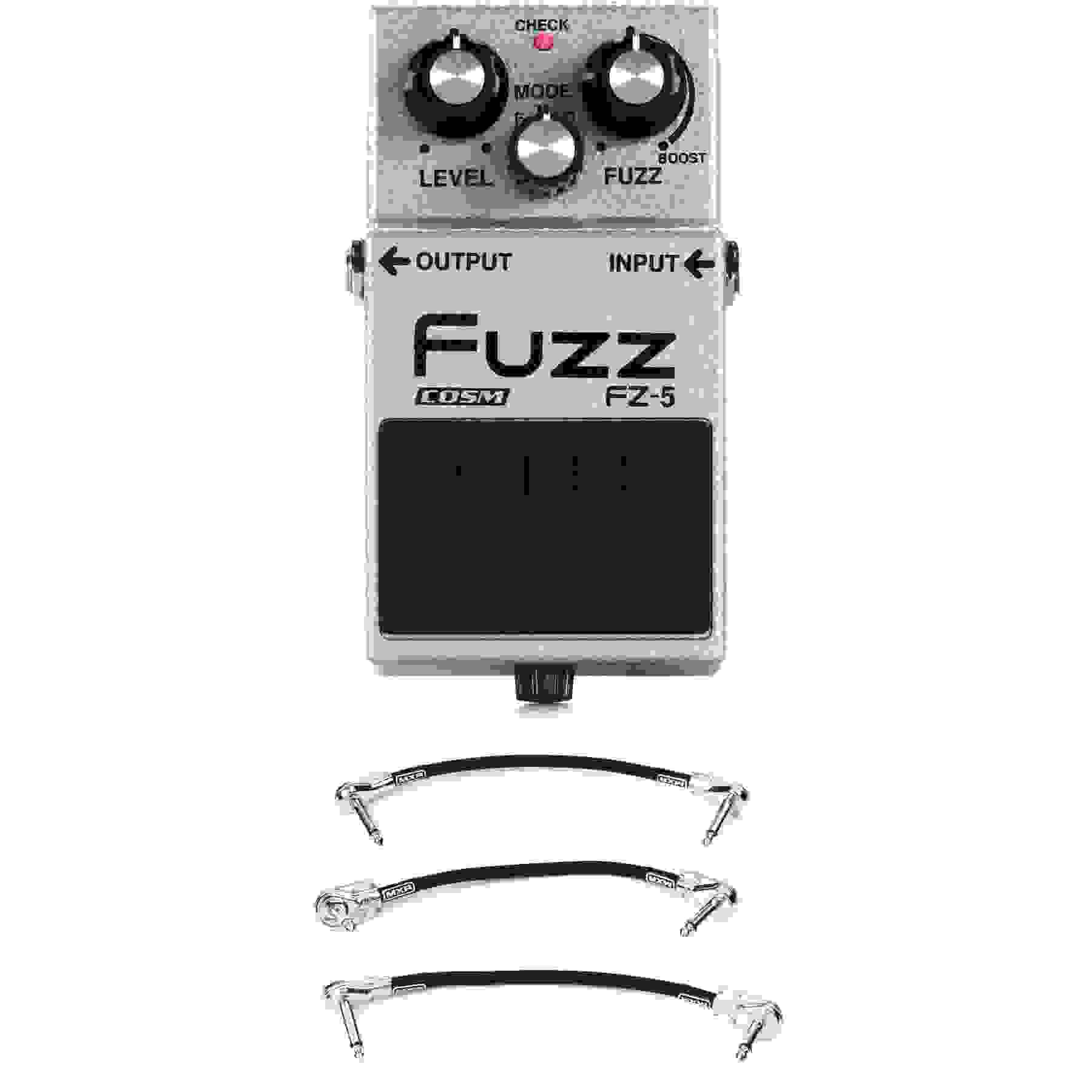 Boss FZ-5 Fuzz Pedal with Patch Cables | Sweetwater