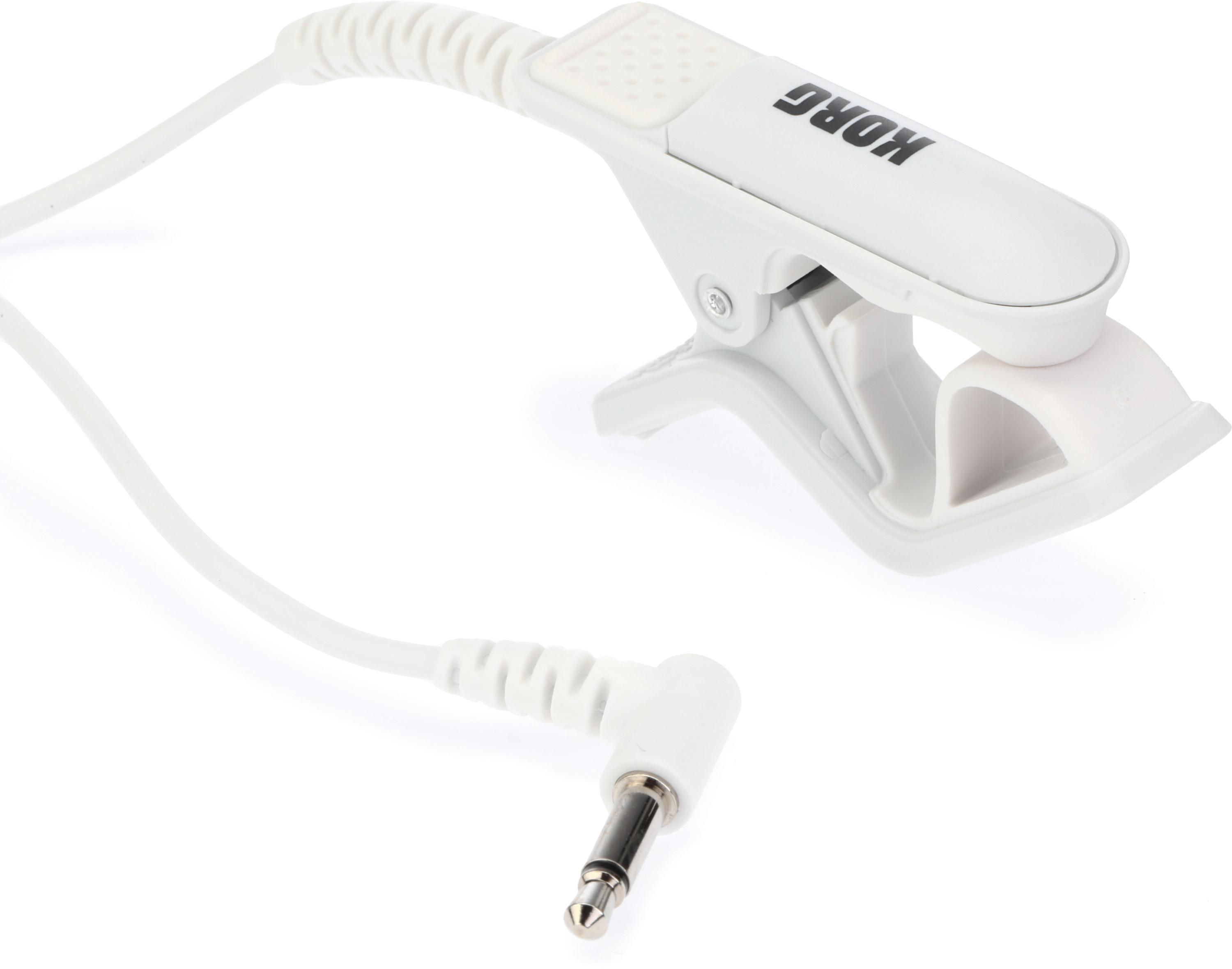 Korg CM400 Contact Microphone - White | Sweetwater