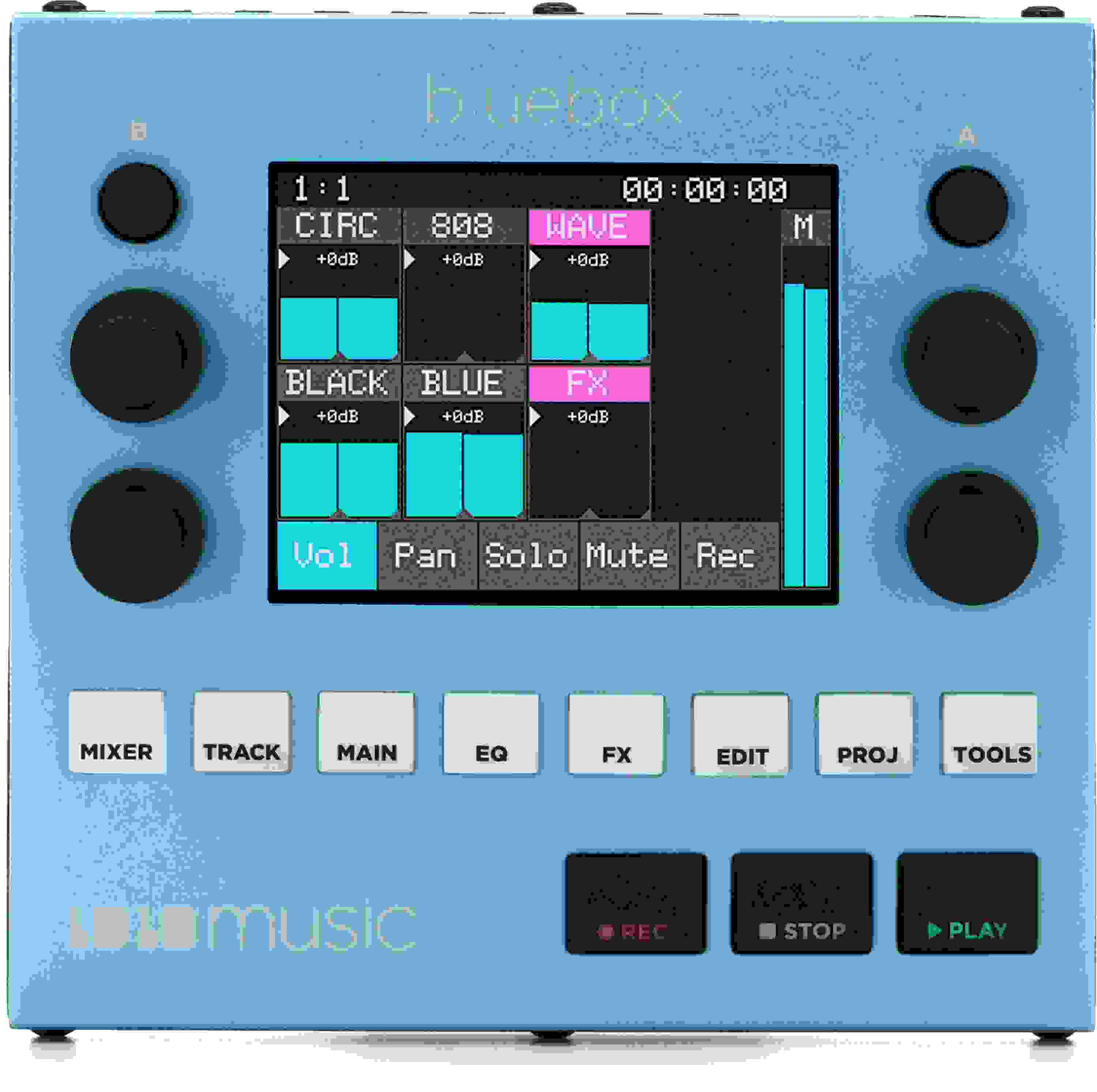 1010music Bluebox Compact Digital Mixer & Recorder | Sweetwater