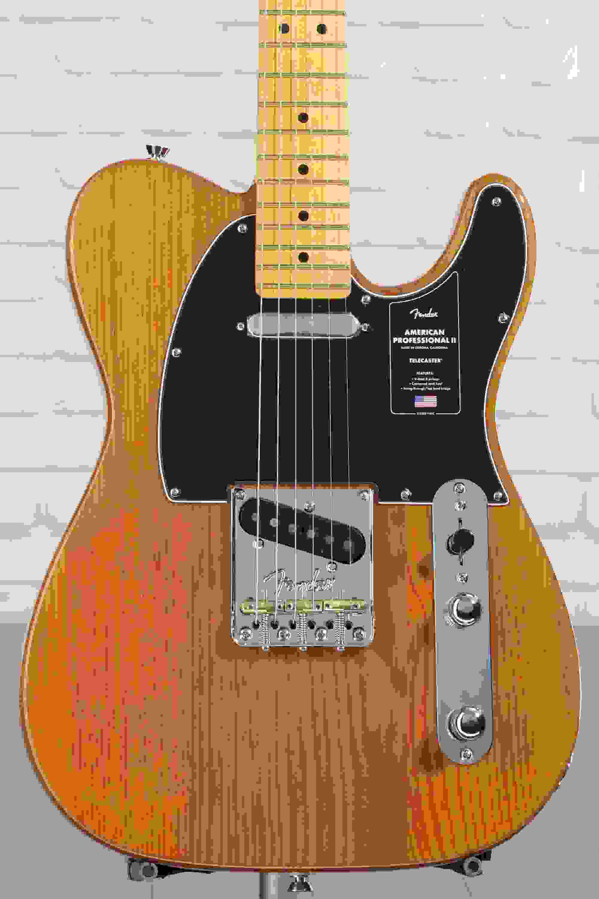 Fender American Professional II Telecaster - Roasted Pine with Maple ...