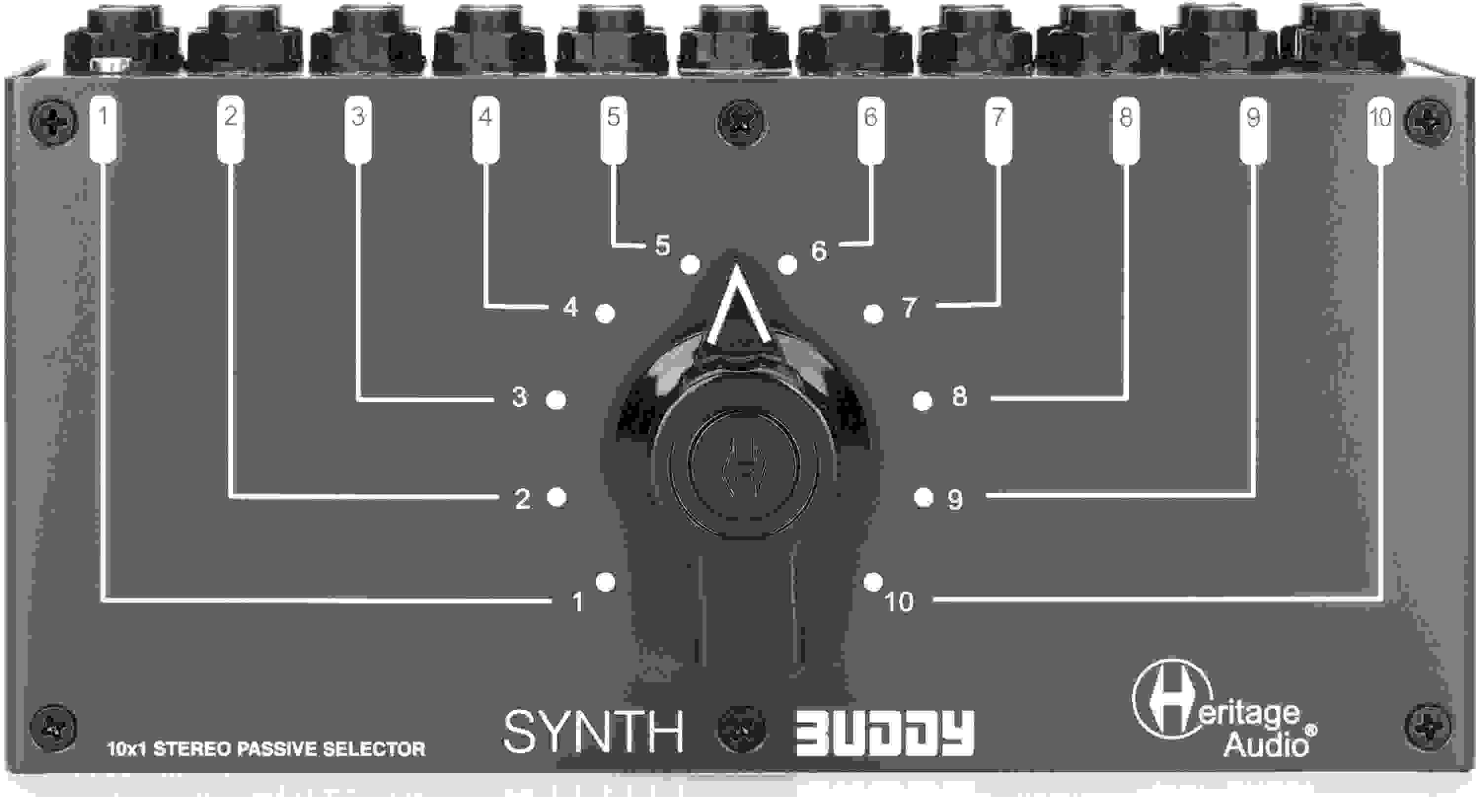Heritage Audio Synth Buddy Stereo Desktop Switch | Sweetwater