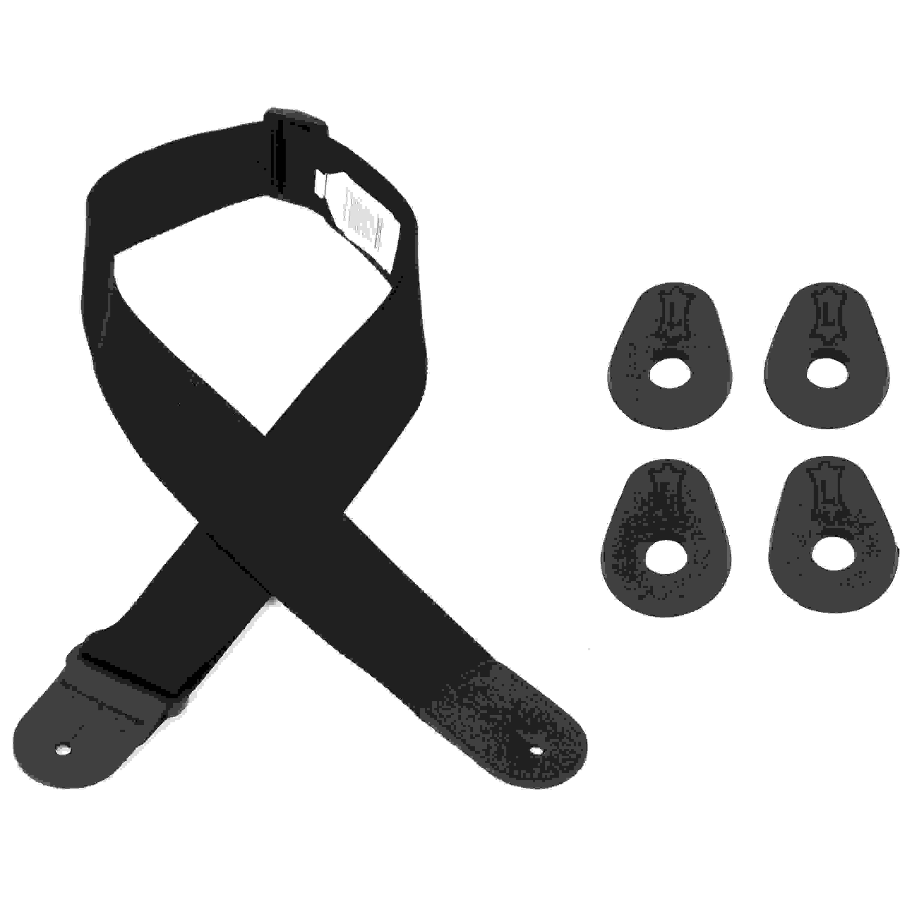 Levy's M8POLY Woven Polypropylene Guitar Strap with Strap Blocks ...