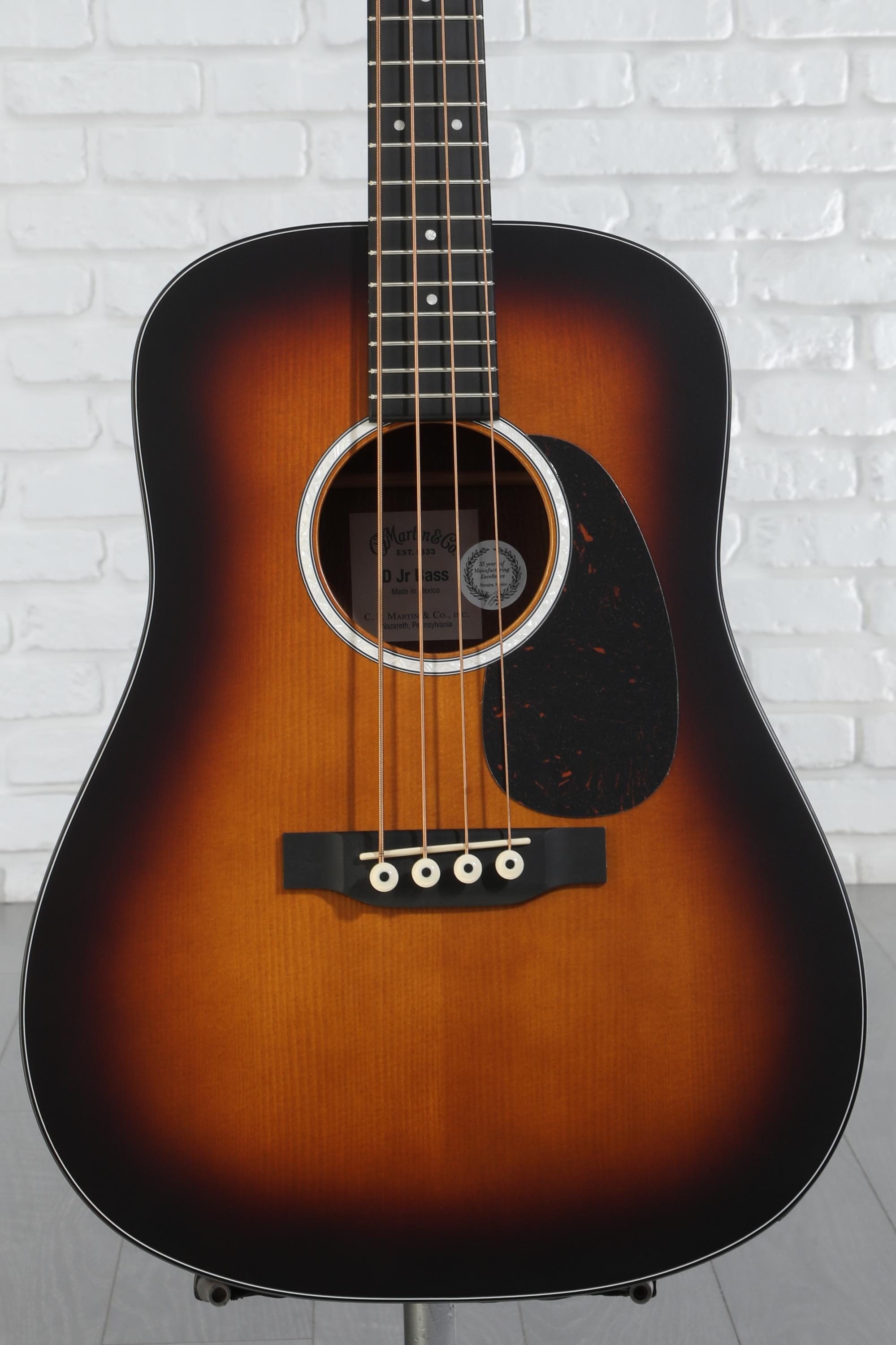 Martin D Jr-10E Acoustic-electric Bass Guitar - Burst | Sweetwater