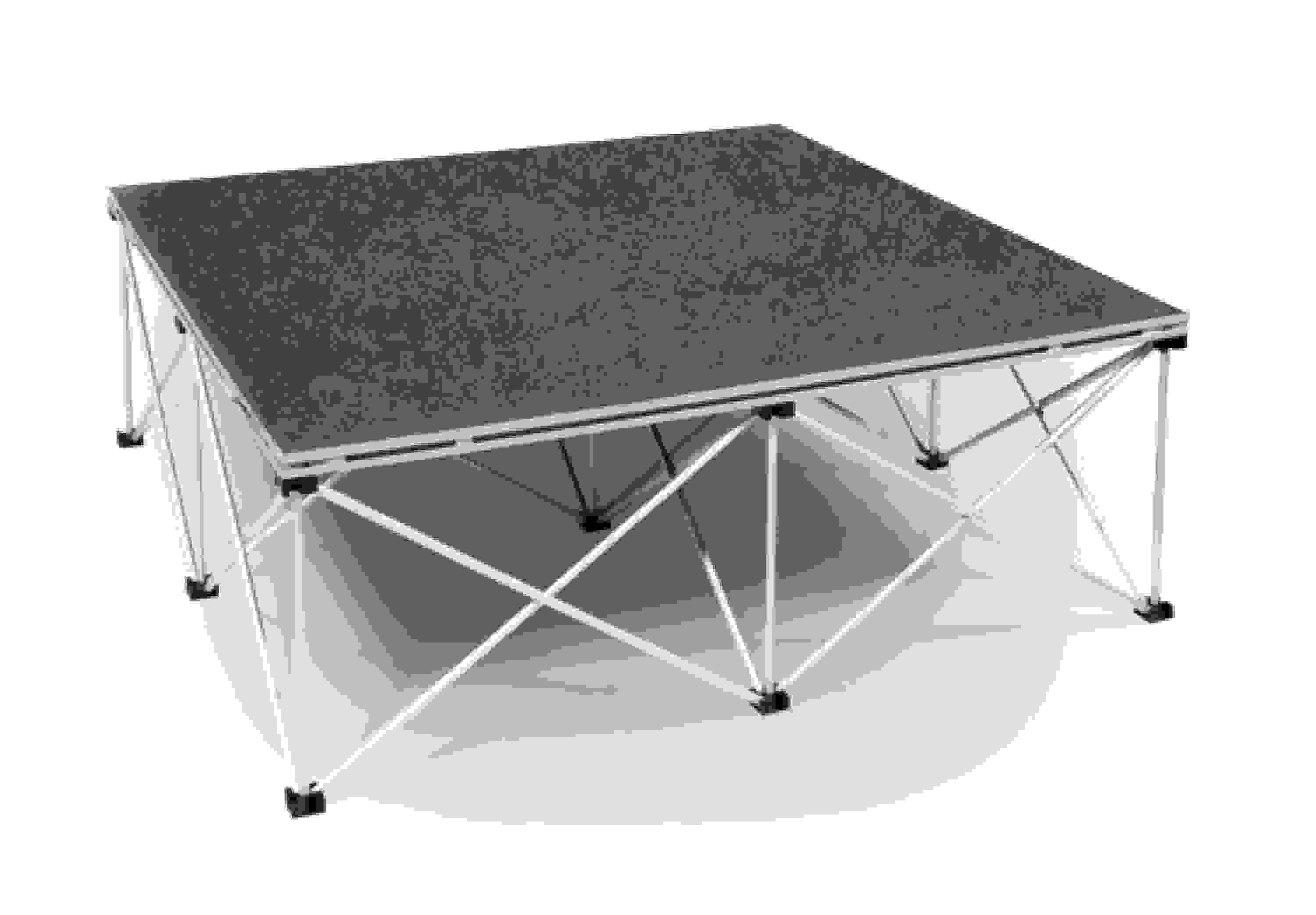 IntelliStage ISF1CAMERA24C3 3x3 foot Folding Camera Platform - 24 inch ...