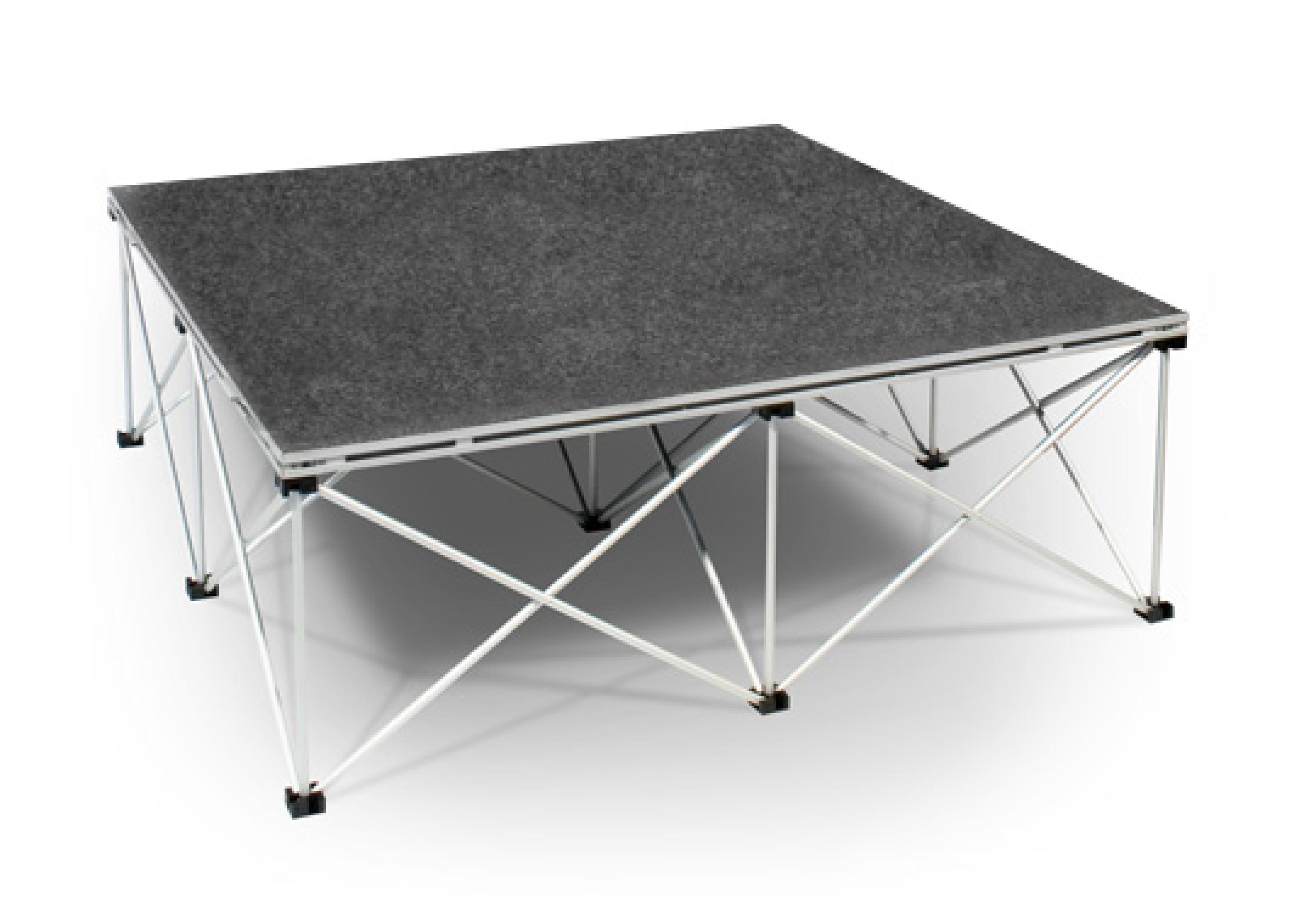 IntelliStage ISF1CAMERA24C3 3x3 foot Folding Camera Platform - 24 inch ...