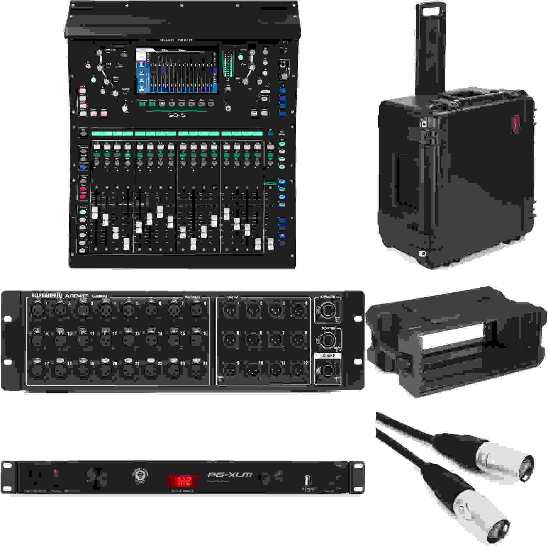 Allen & Heath SQ-5 48-channel Digital Mixer Stage Bundle | Sweetwater