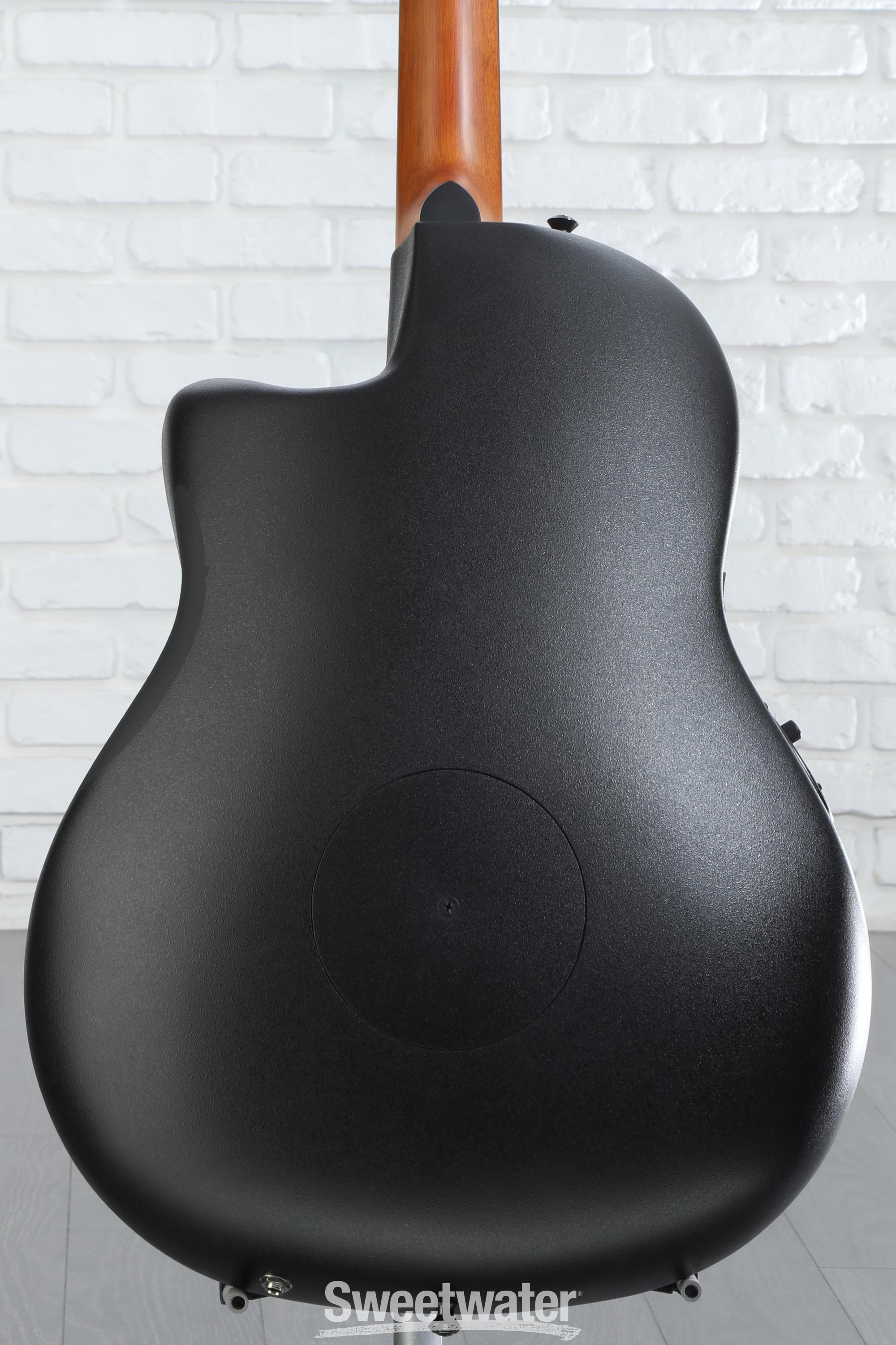 Ovation CS44P-ABLKW-G Celebrity Exotic Selection Acoustic-electric ...