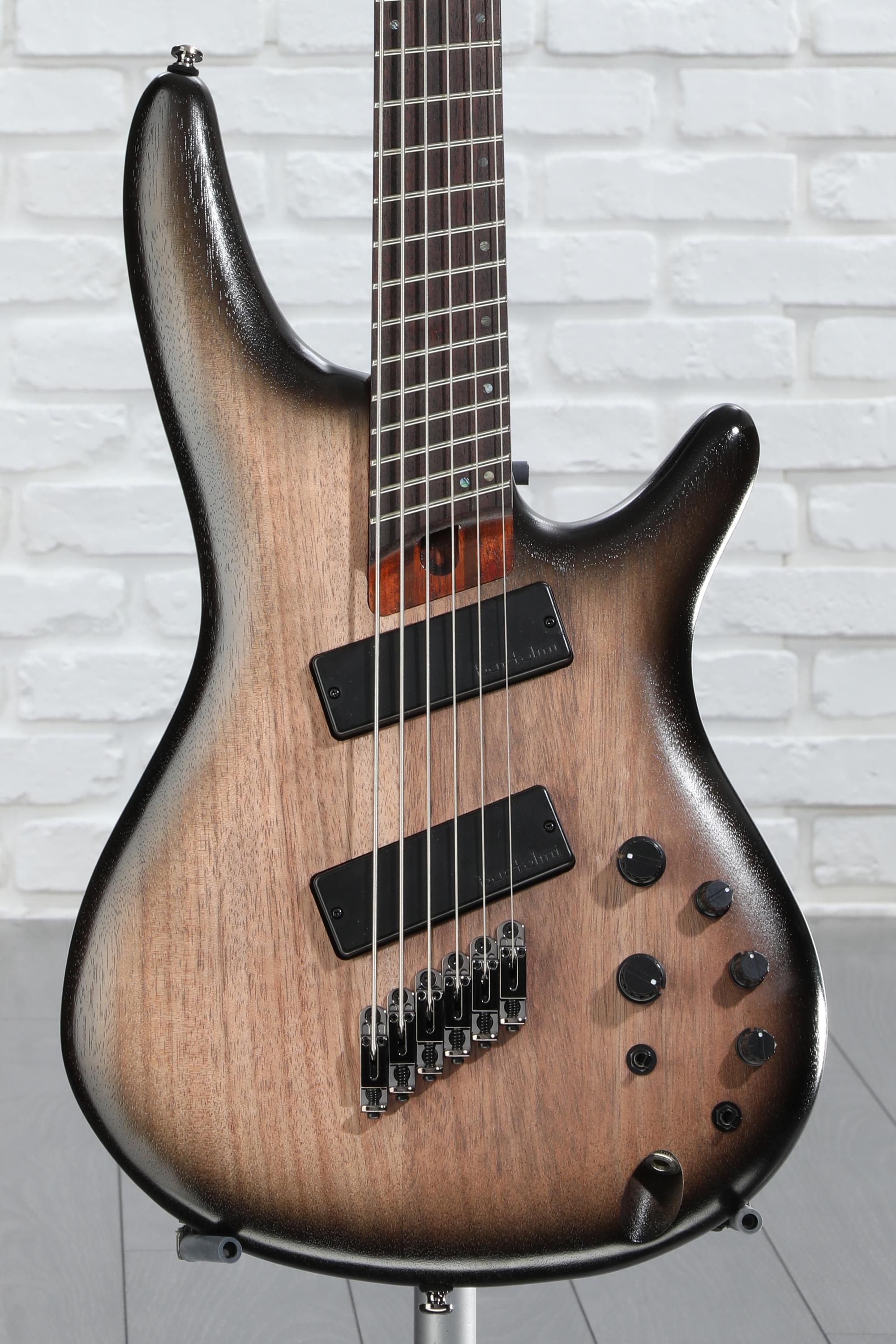 Ibanez Bass Workshop SRC6MS 6-string Multi-Scale Bass Guitar - Black ...