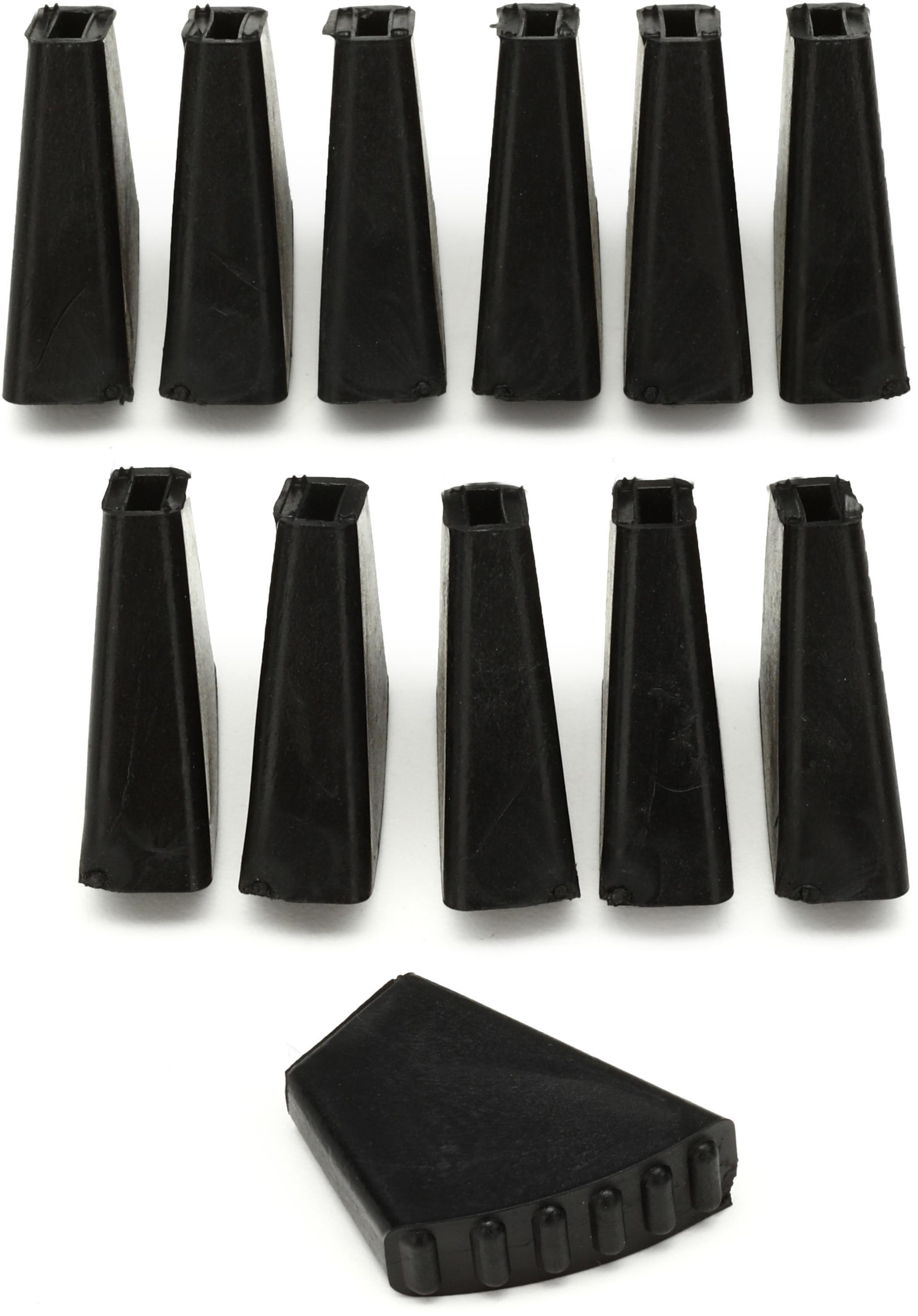 Cardinal Percussion Medium Rubber Stand Tips - 12-pack | Sweetwater
