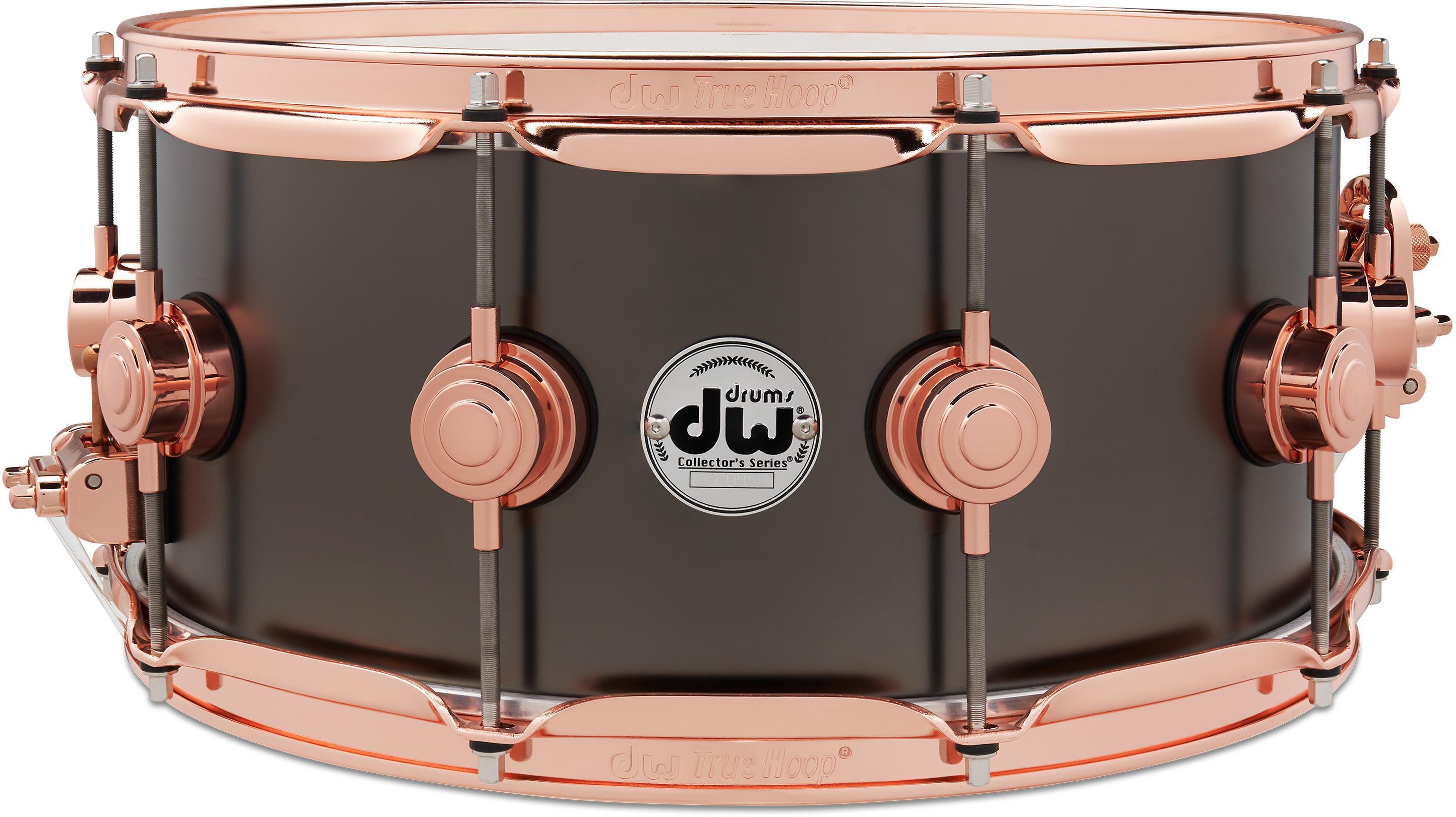 DW Collector's Series Metal Snare Drum - 6.5 inches x 14 inches, Satin ...